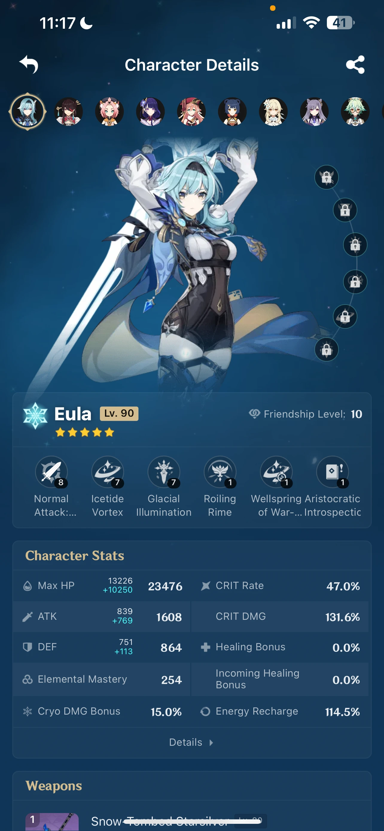 hi evb how can i improve my eula? Genshin Impact | HoYoLAB