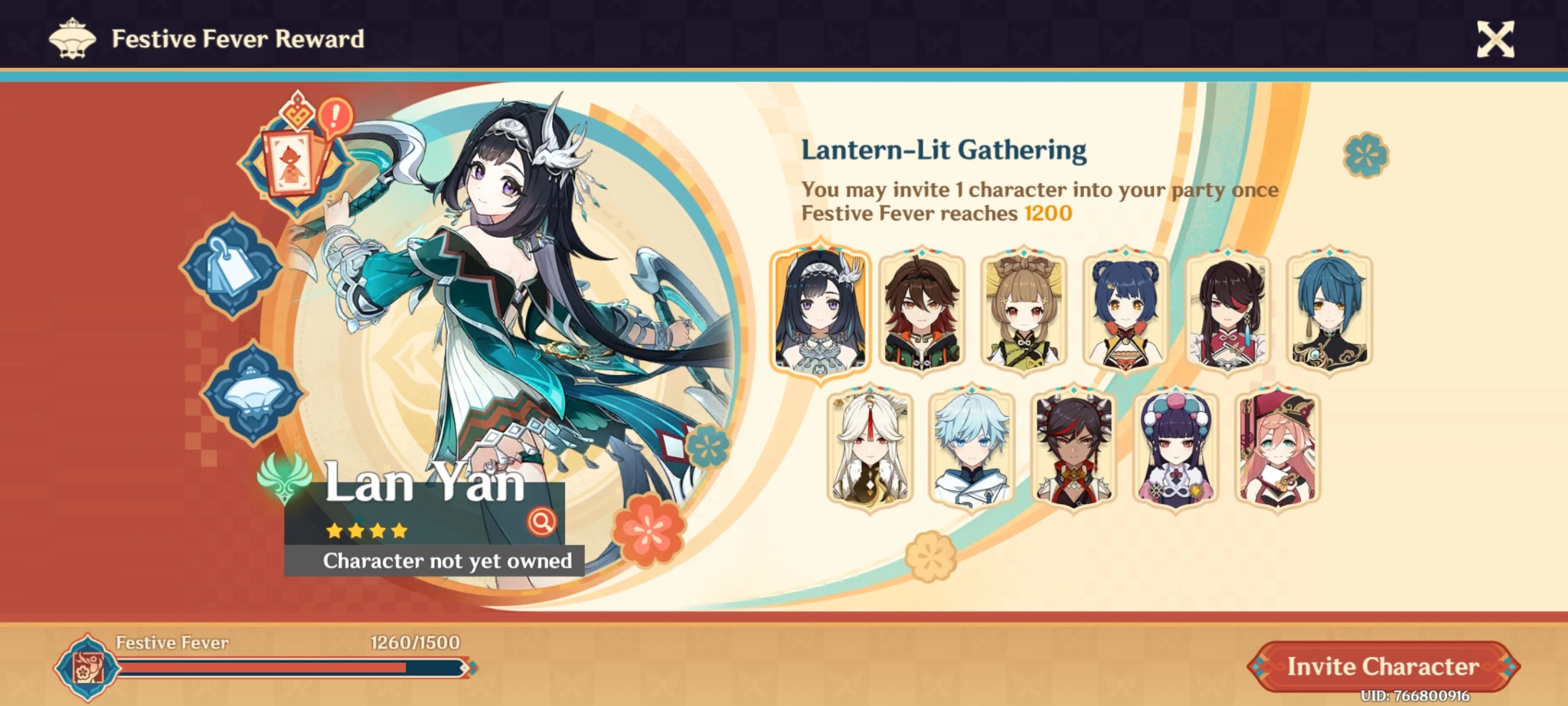 I got Gaming from the Lantern-Lit gathering! Genshin Impact | HoYoLAB