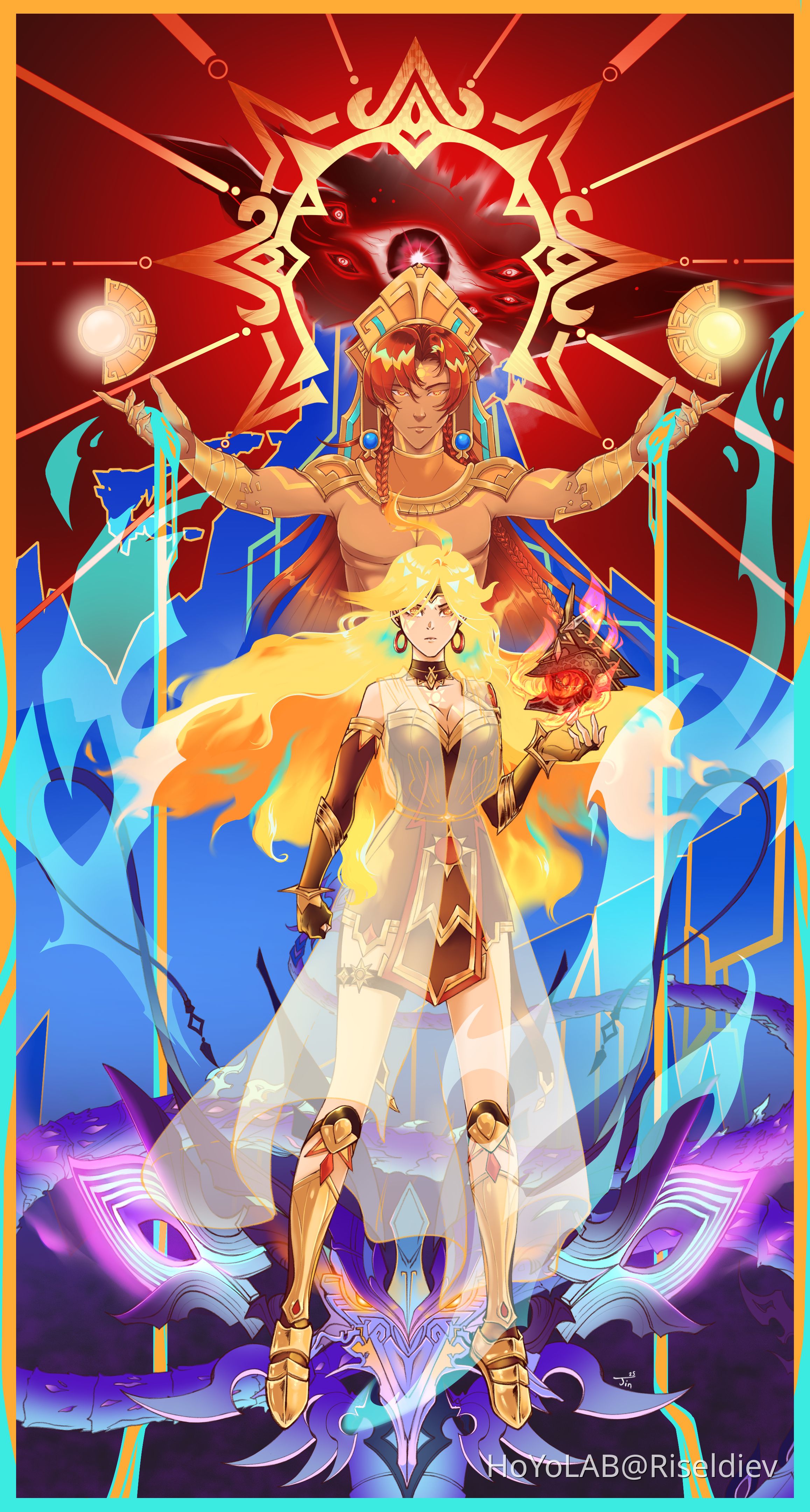 Fanart Mavuika Genshin Impact | HoYoLAB