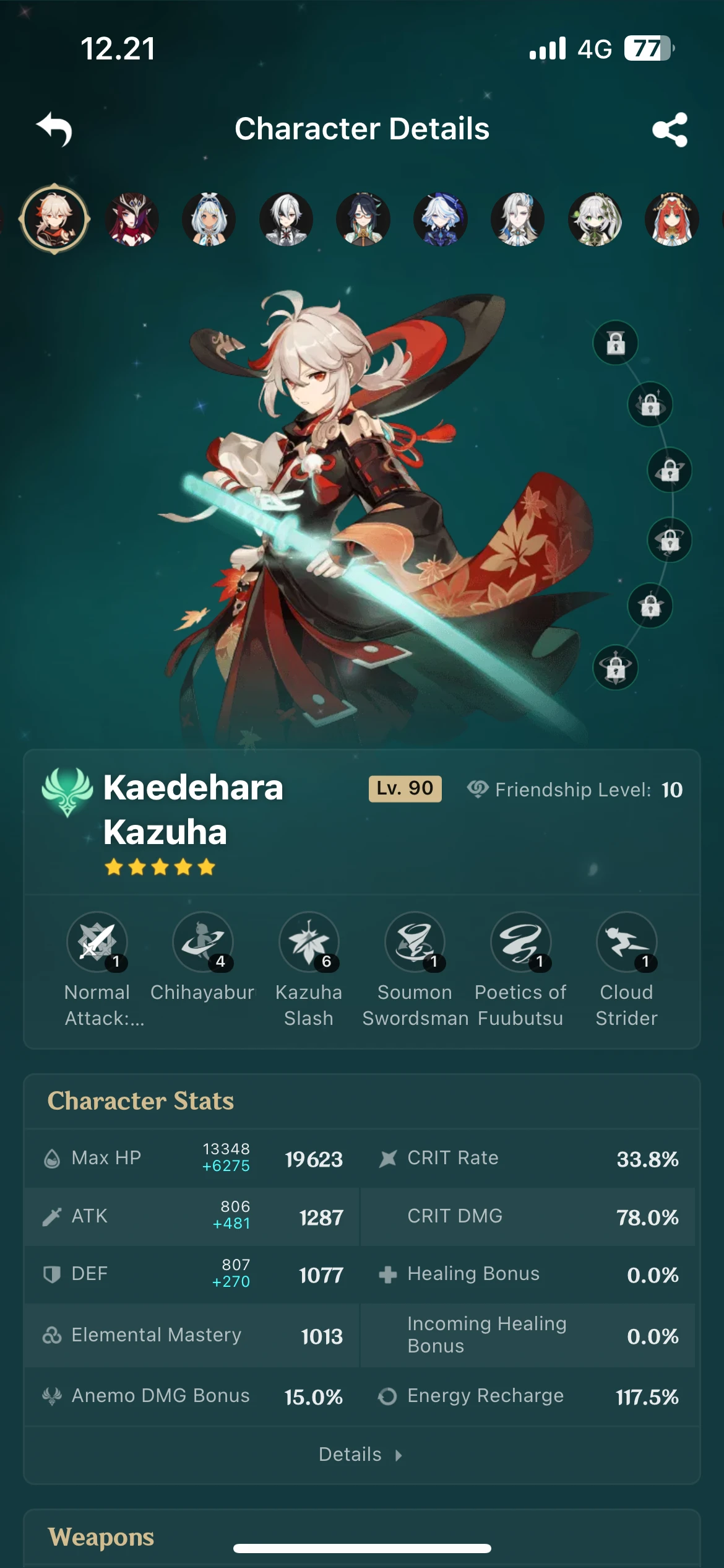 Is it Possible to get 1K EM for Kazuha without Signature? Genshin ...