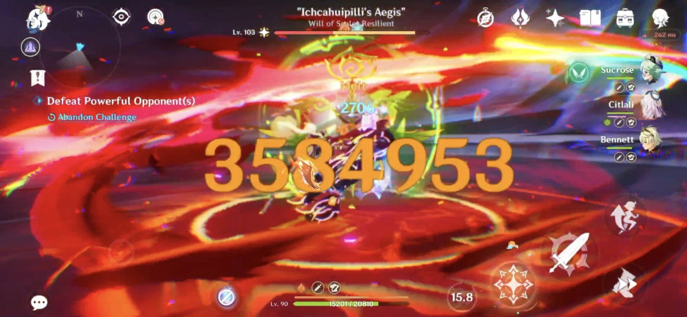 Mavuika Damage Showcase (Local Legend Buff) Genshin Impact | HoYoLAB