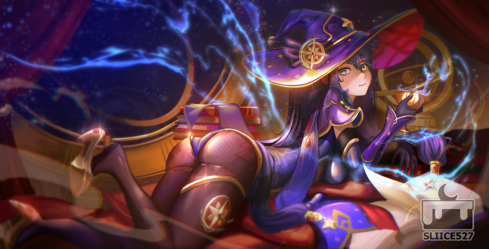 I draw mona Genshin Impact | HoYoLAB