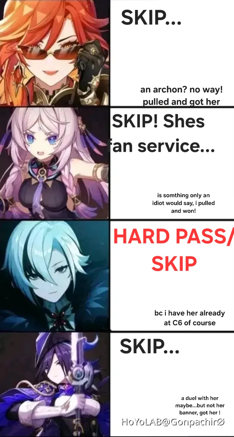 SKIP/PASS AND PULL! 🤣 Genshin Impact | HoYoLAB