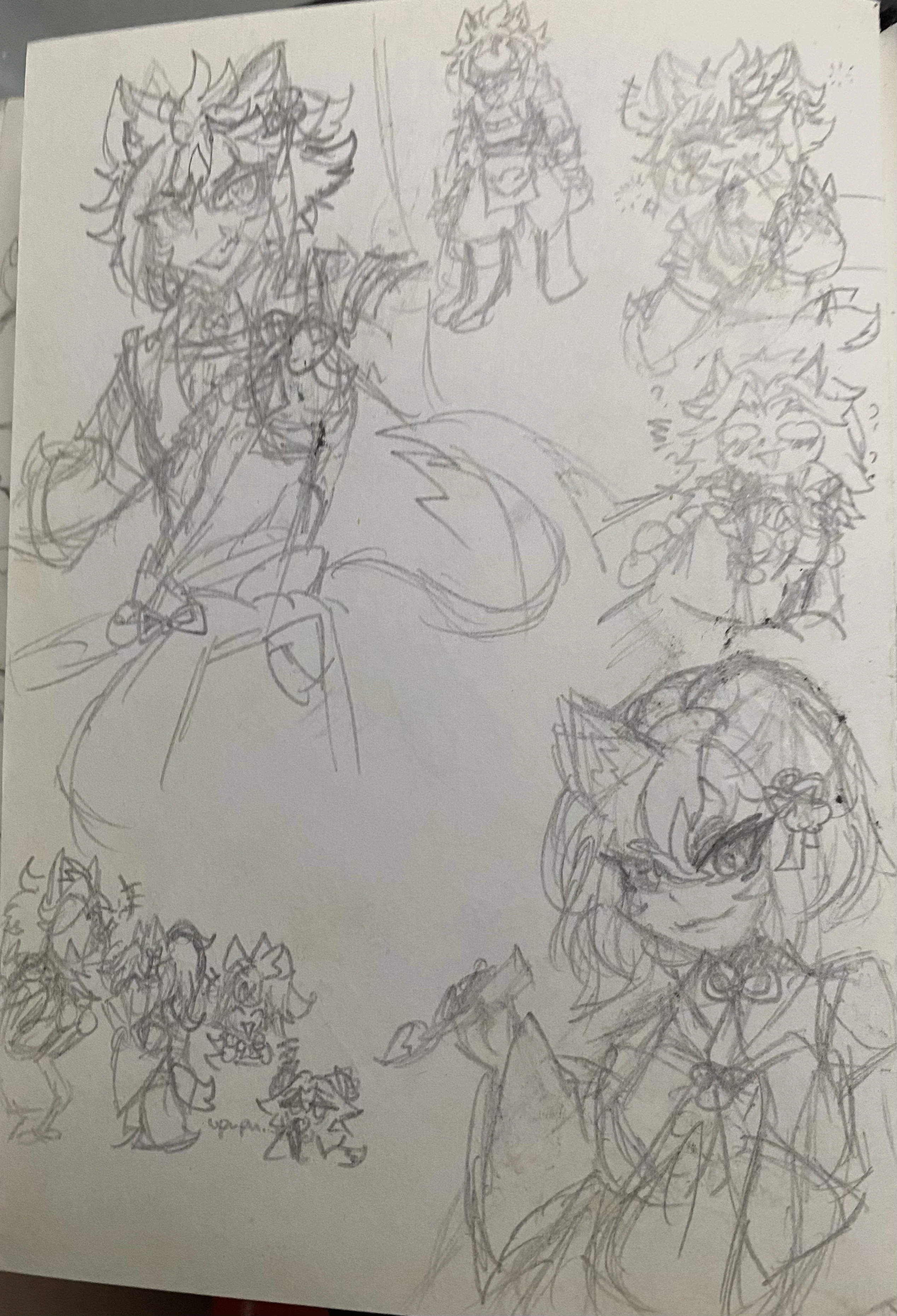 Gorou (and Ms. Hina) redesign concept art Genshin Impact | HoYoLAB