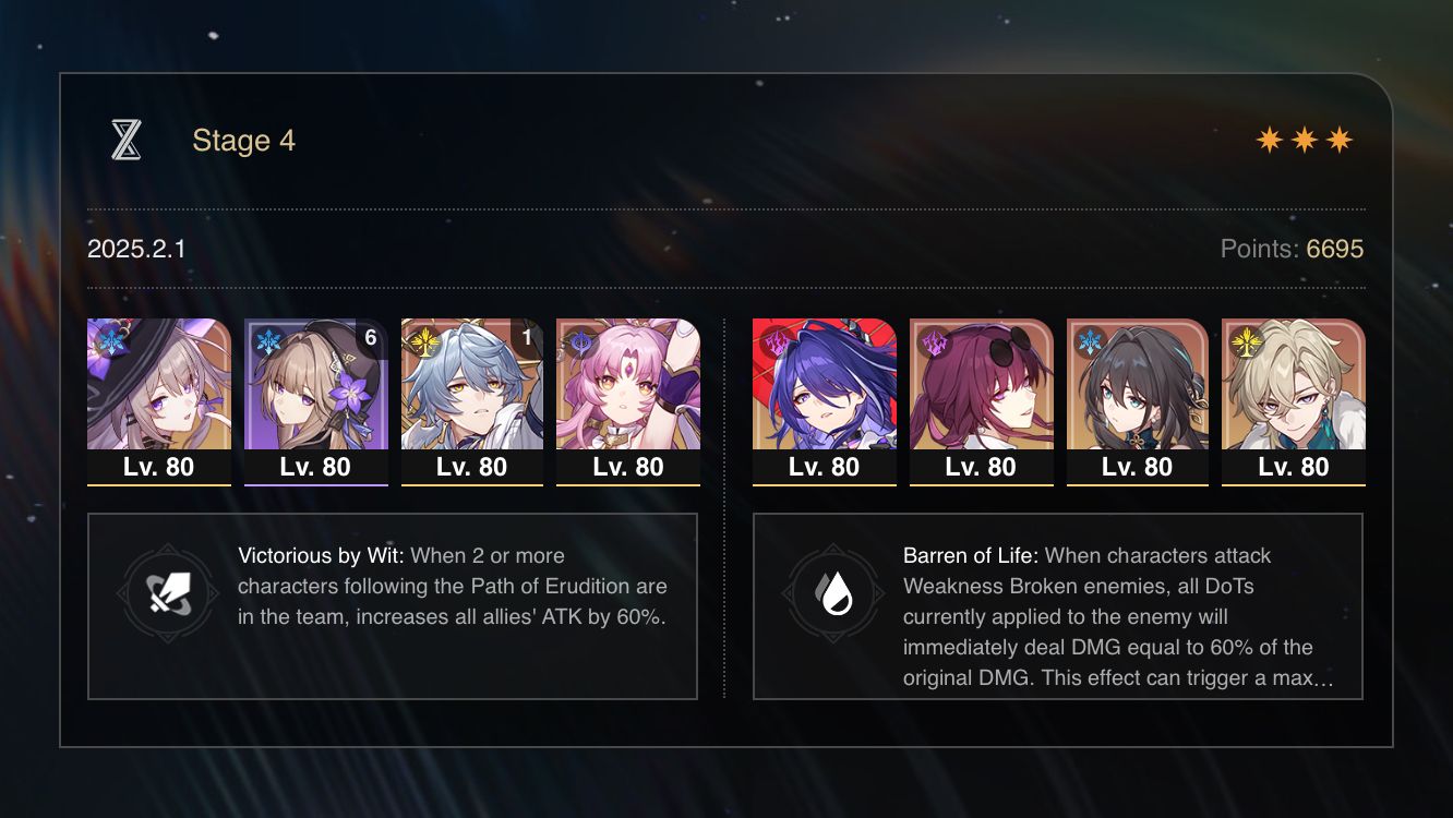 The Herta is cooking! AS stage 4 never felt this easy before! Honkai ...
