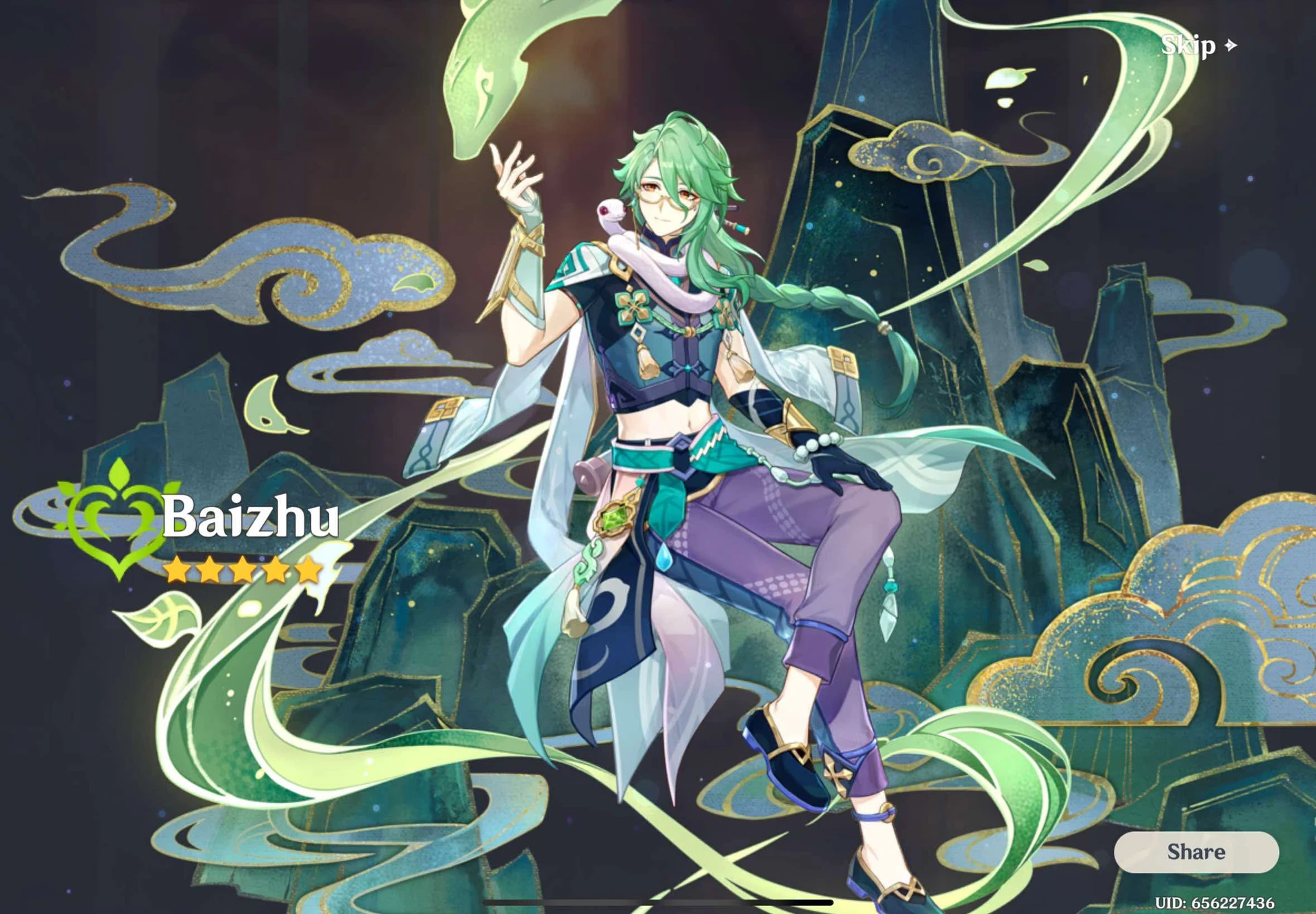 Year. Of. The. Snake with C6 Baizhu!!! 🥹😭😱 Genshin Impact | HoYoLAB