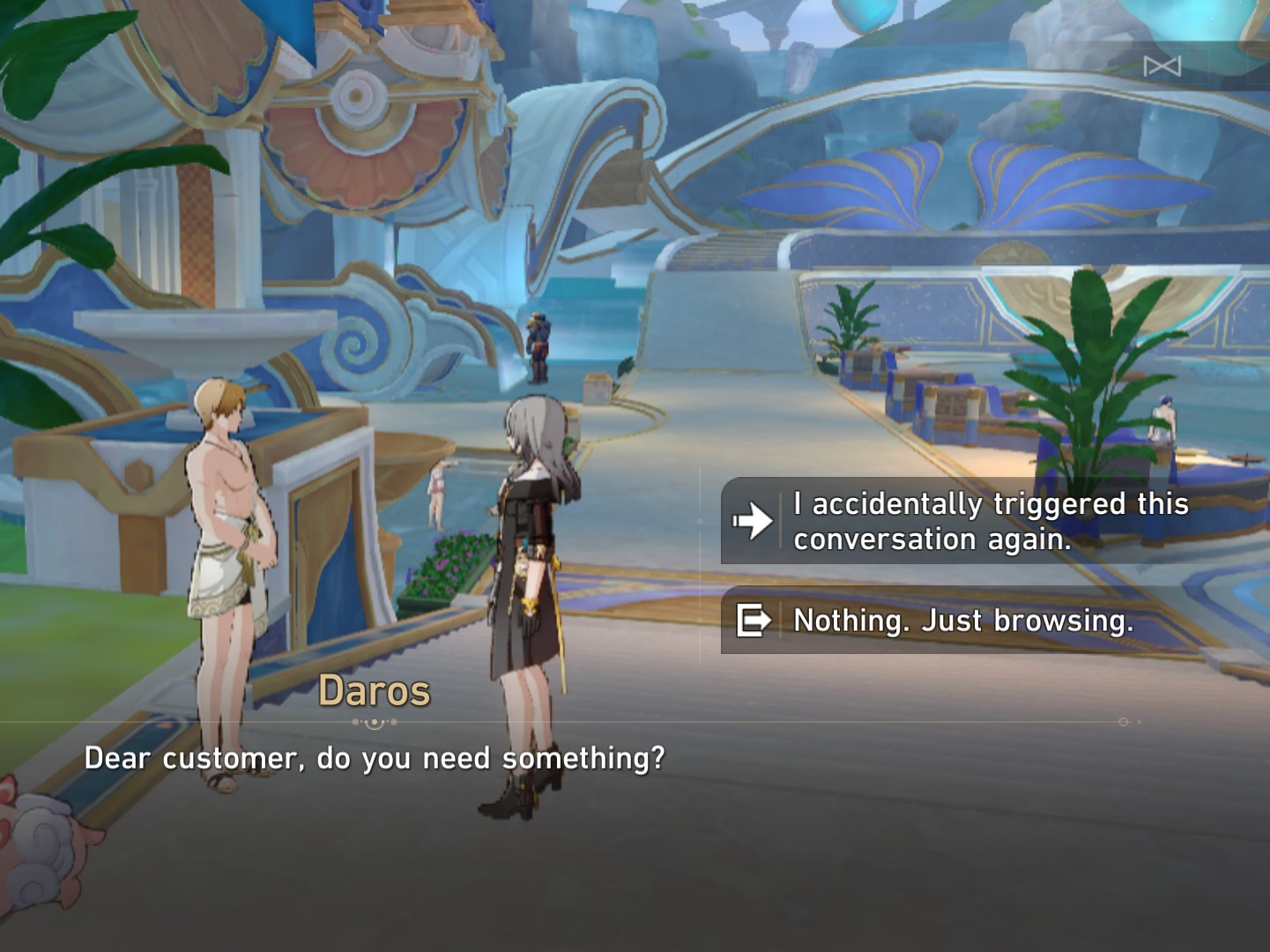 I love interacting with npcs in amphoreus Honkai: Star Rail | HoYoLAB