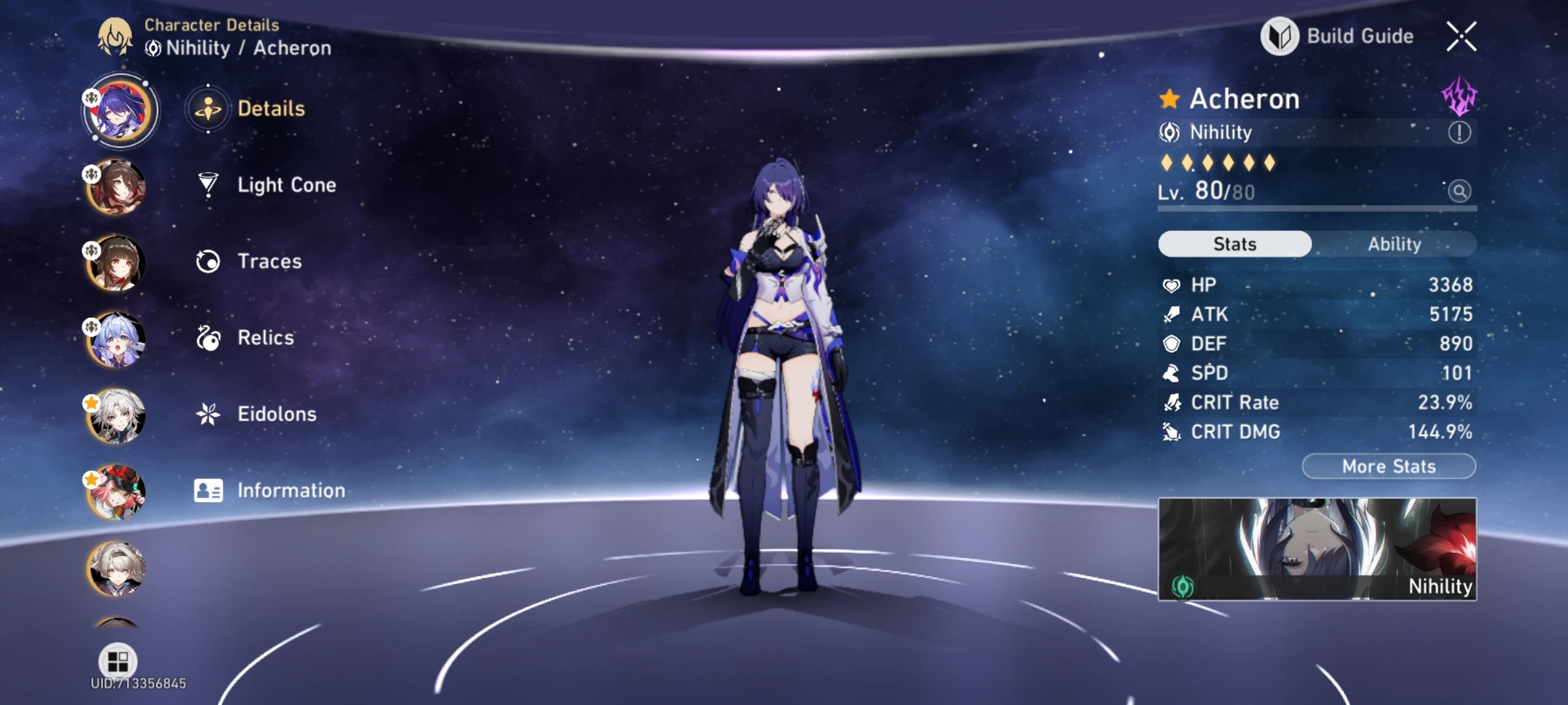 My archeon build (Aka Radian mei) Honkai: Star Rail | HoYoLAB