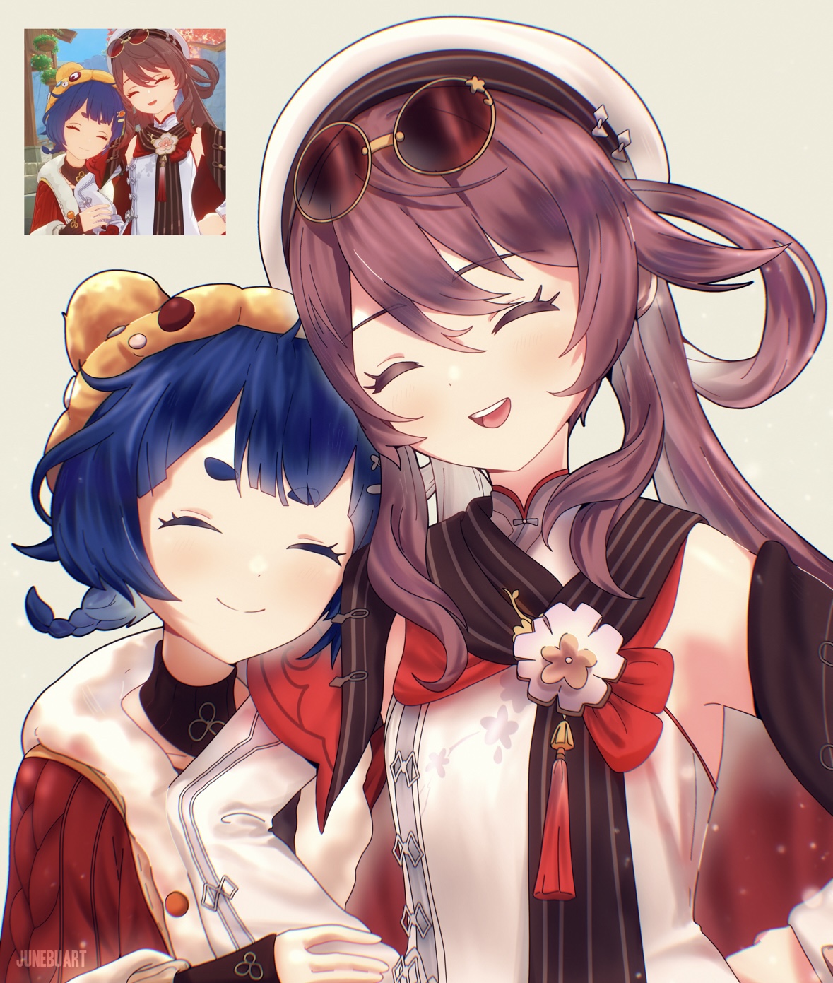 Hu Tao and Xiangling's new skins in my style Genshin Impact | HoYoLAB