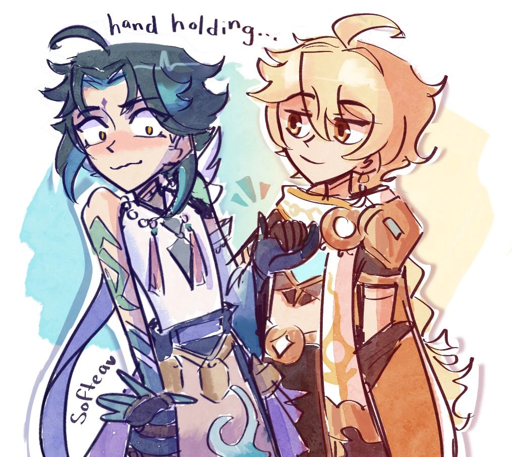 Hand holding :P Genshin Impact | HoYoLAB