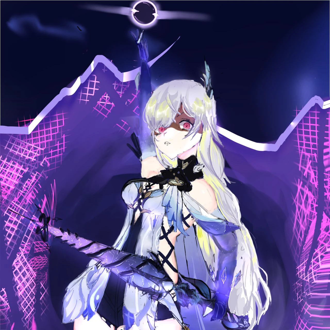 Skirk drawing Genshin Impact | HoYoLAB