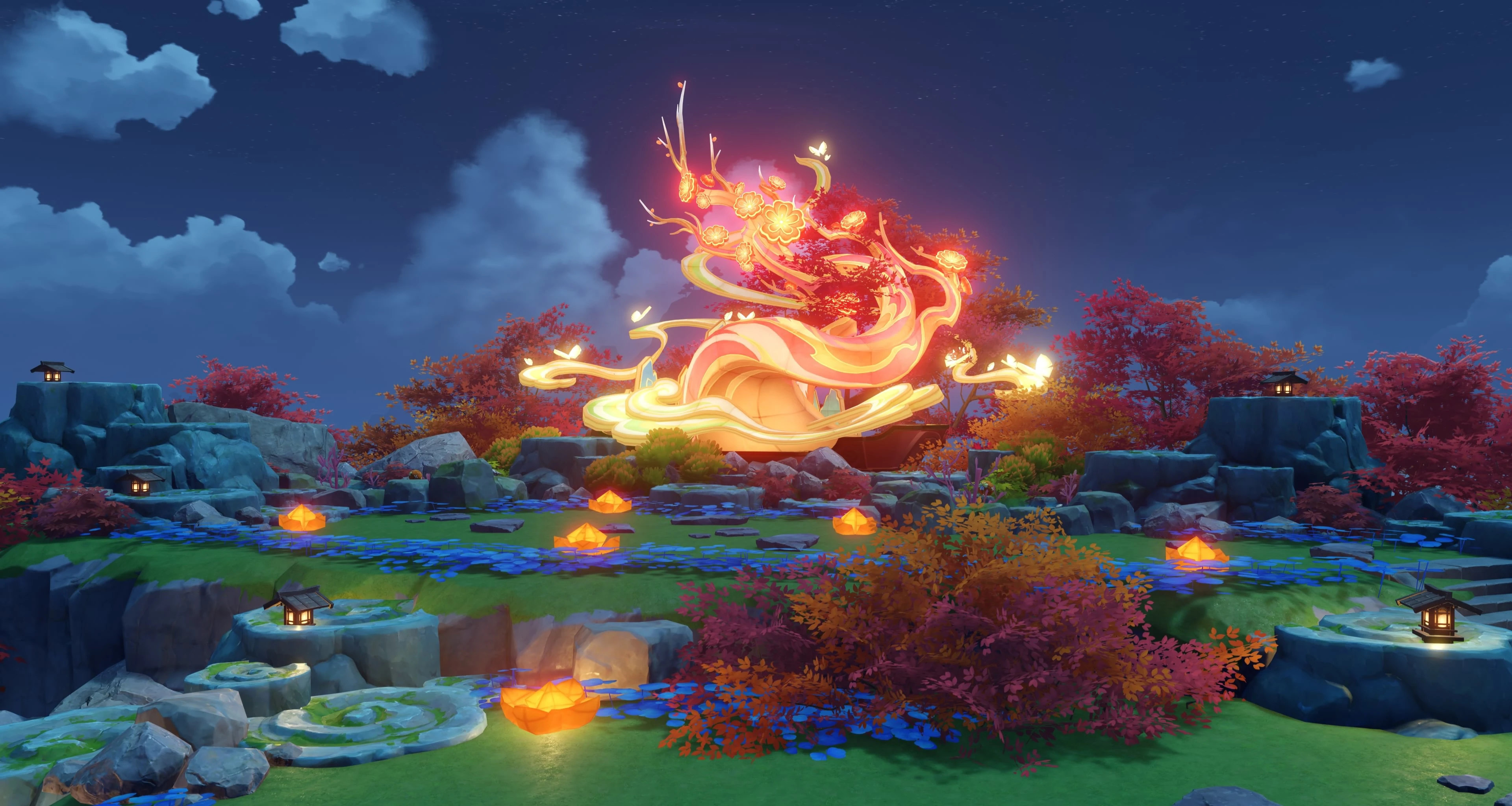 Emerald Peak - Spring Peak Genshin Impact | HoYoLAB