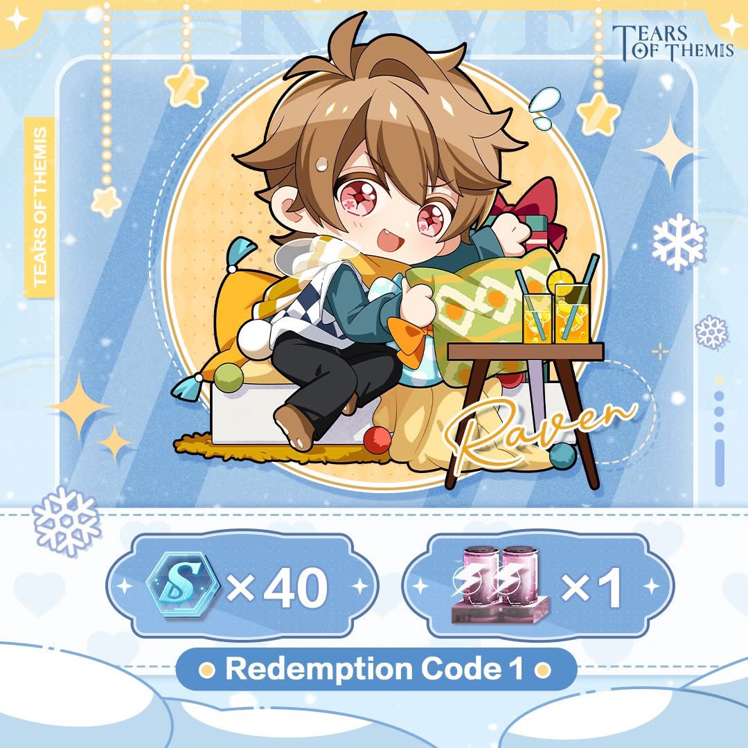 Endearing Rewards Redemption Code 1-IGR1LHD9AT Tears of Themis | HoYoLAB