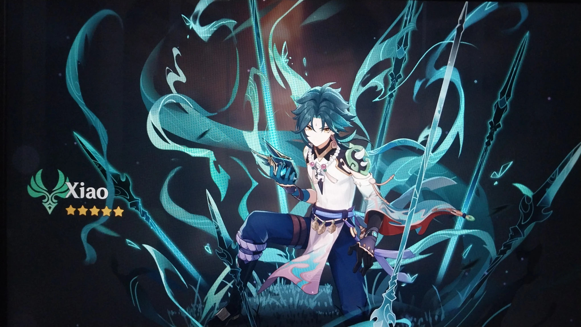 I am about to cry finally I got xaio after 5 years 😭😭😭😭 Genshin Impact ...