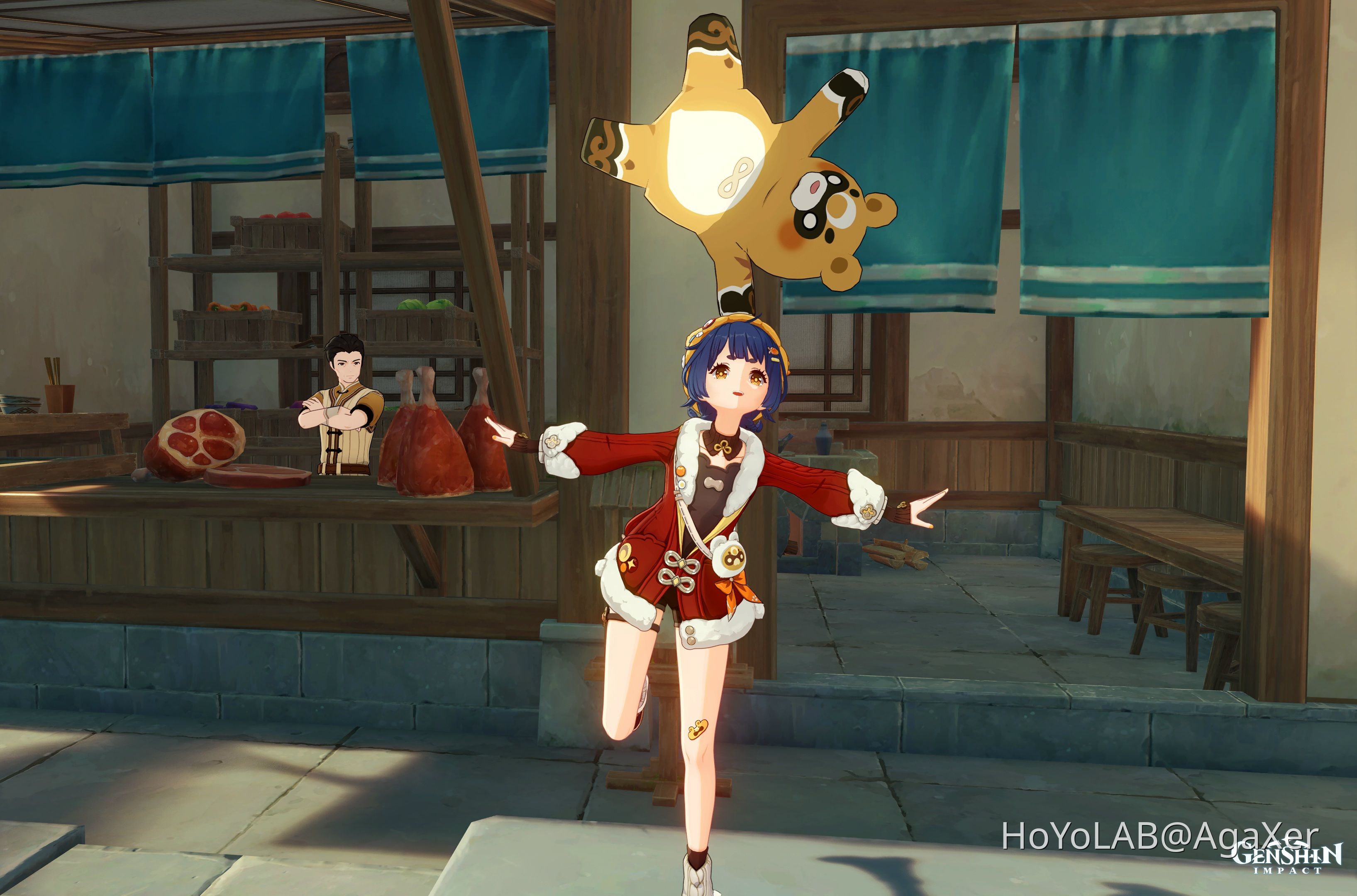 New Year's Cheer Xiangling 🐻 ️🔥 Genshin Impact | HoYoLAB