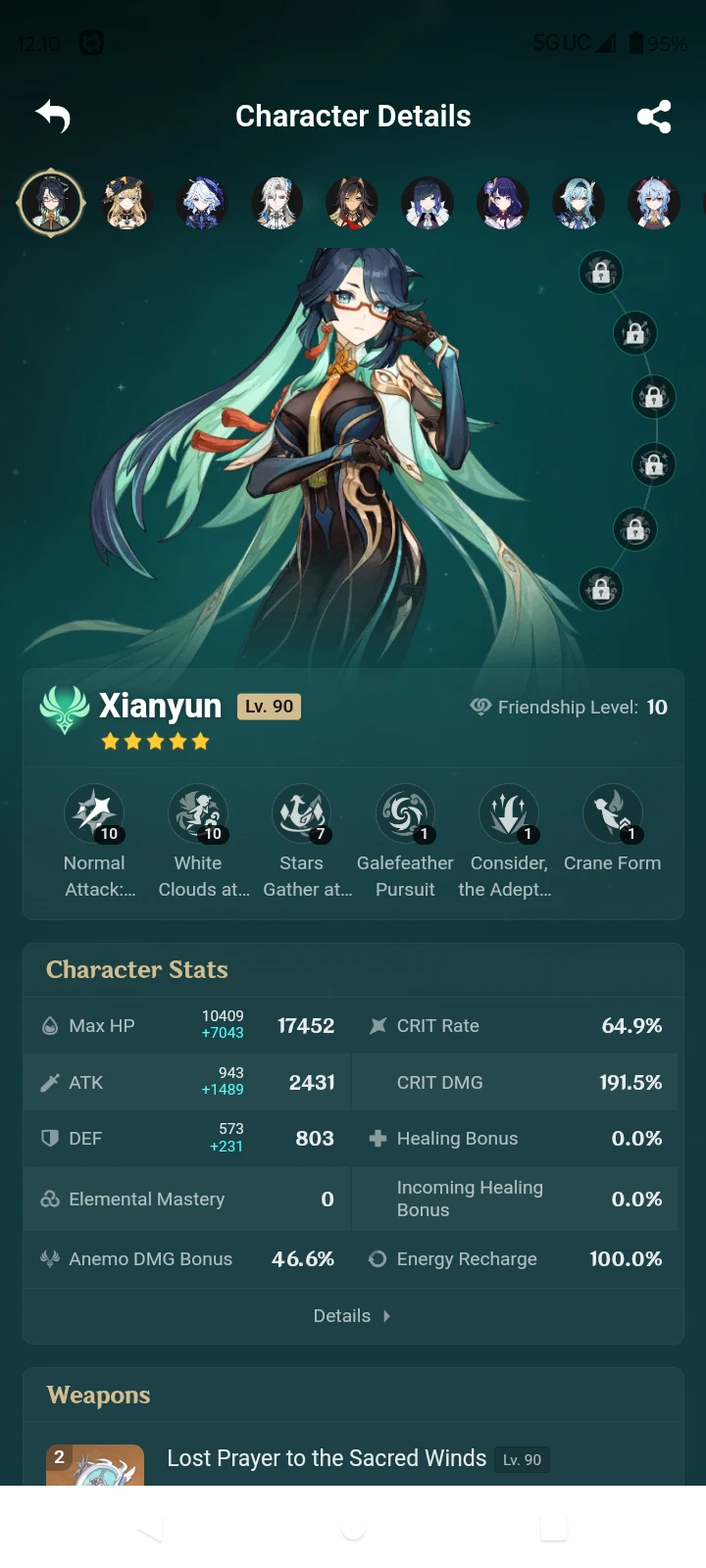 DPS Xianyun because I love her animations 😊😍 Genshin Impact | HoYoLAB