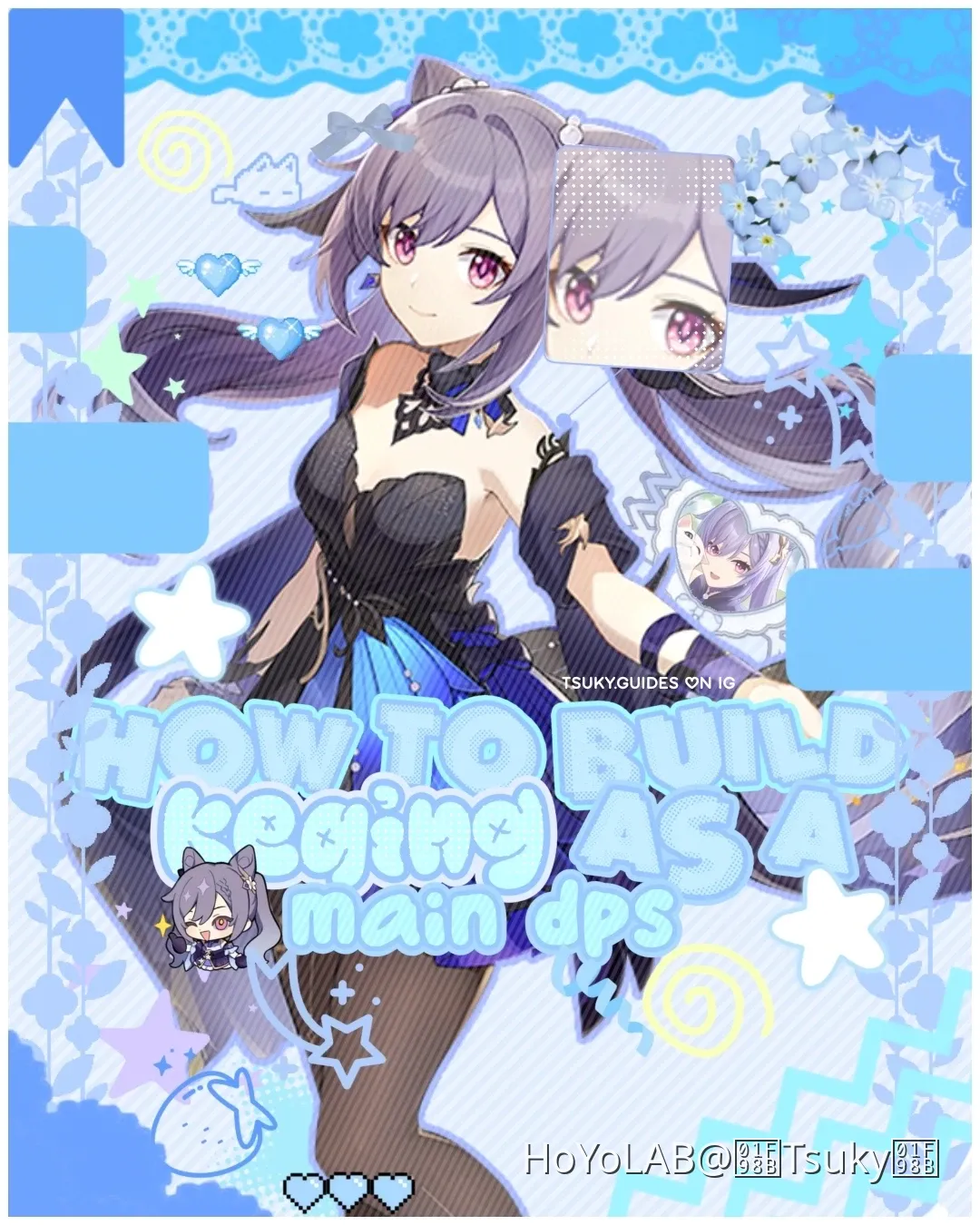 How to build Keqing as a main dps!💙 Genshin Impact | HoYoLAB