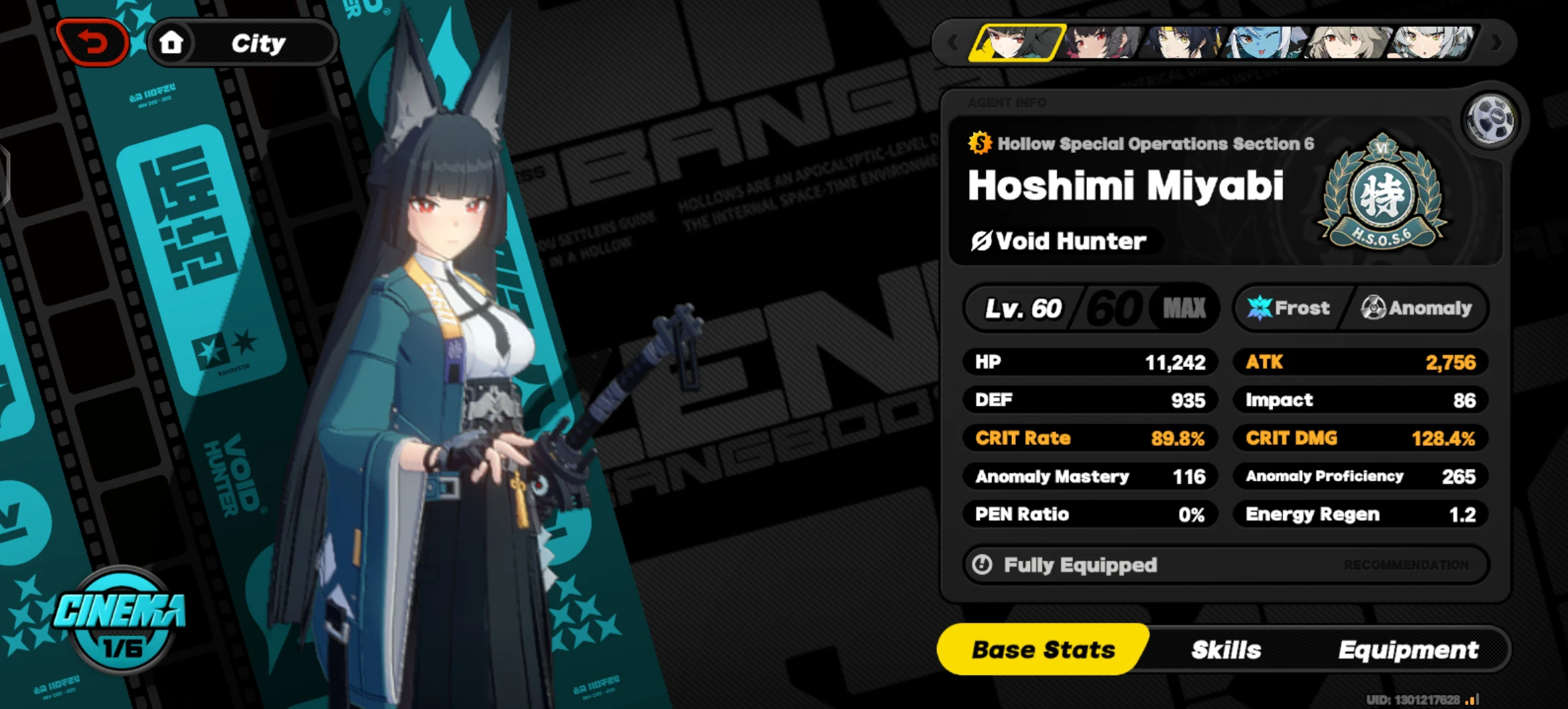 finally finished building miyabi Zenless Zone Zero | HoYoLAB