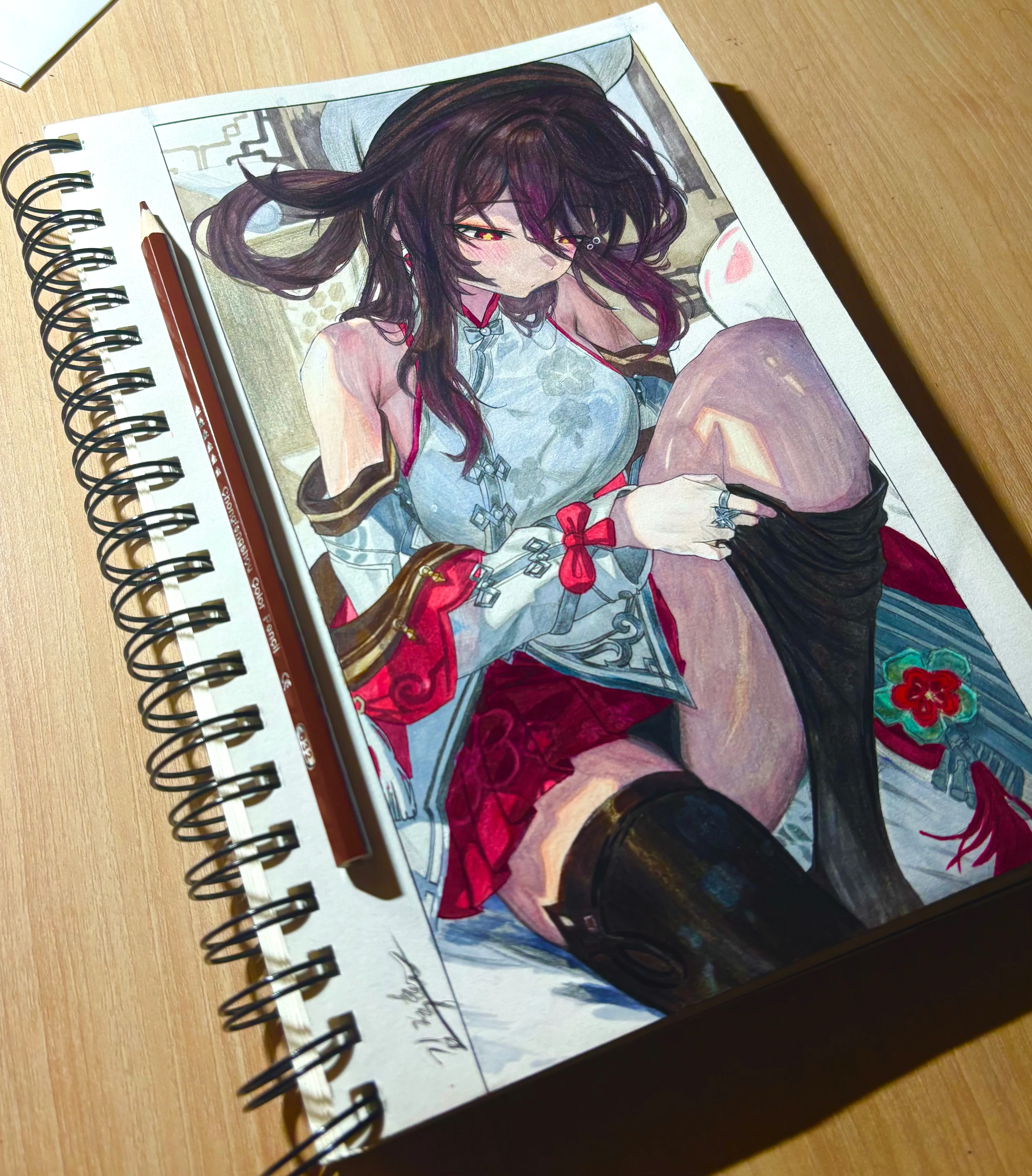 HuTao 호두 drawing Genshin Impact | HoYoLAB