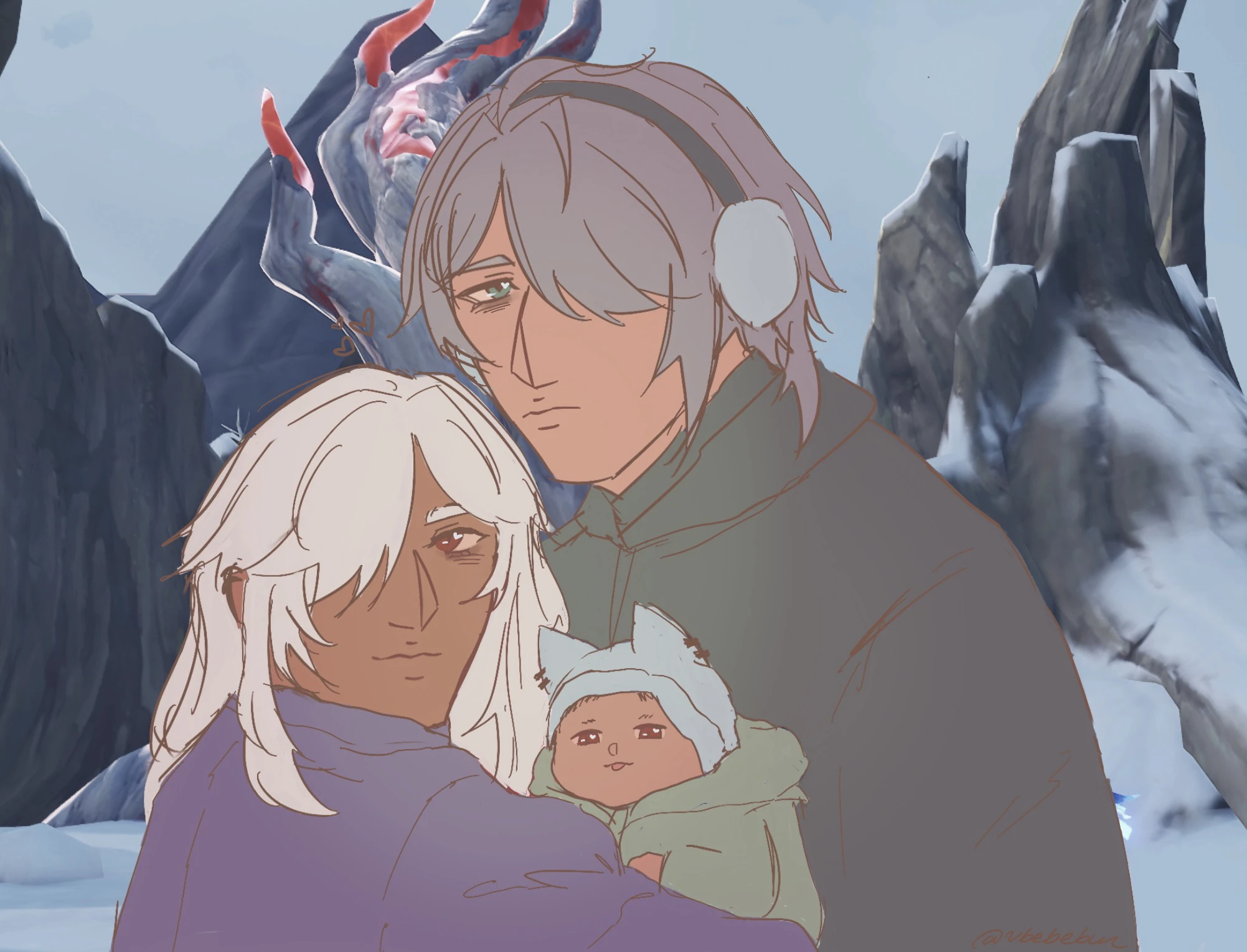 winter vacation ️ Genshin Impact | HoYoLAB