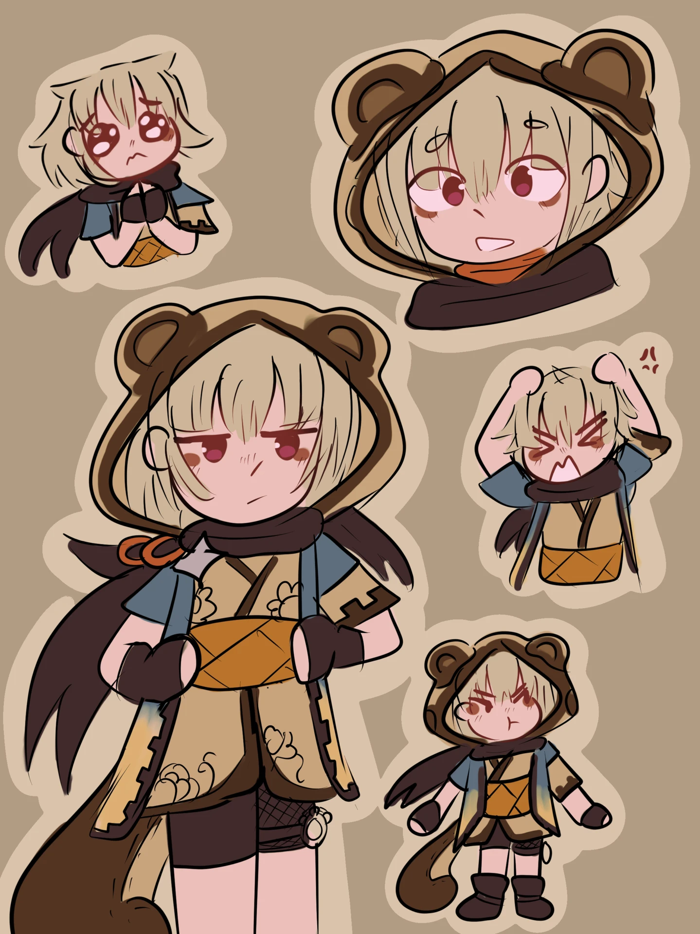 Some Sayu Doodles :] Genshin Impact | HoYoLAB