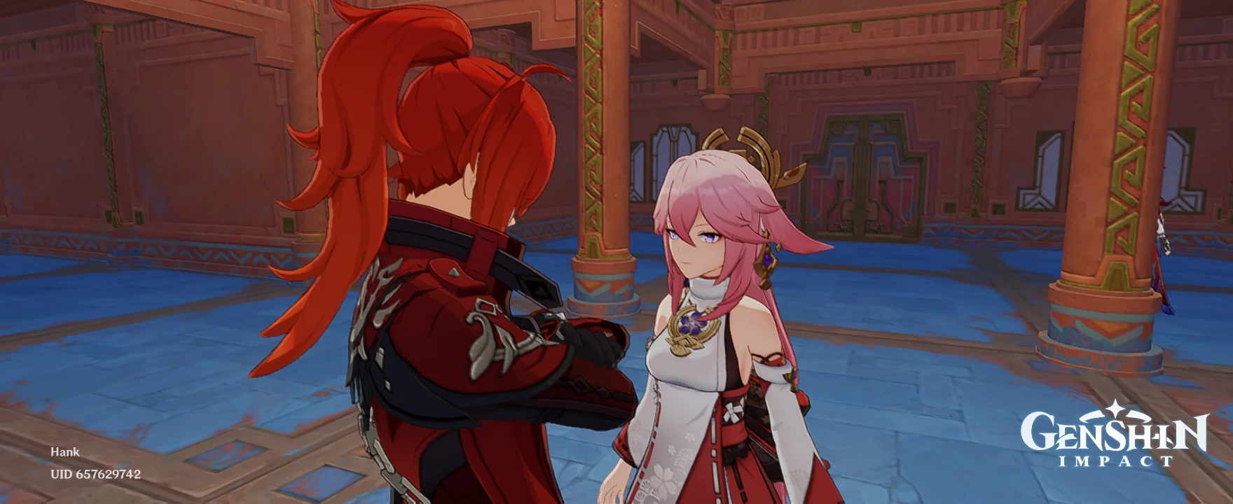 me gusta la nueva pose de Yae 🥰 ️ Genshin Impact | HoYoLAB