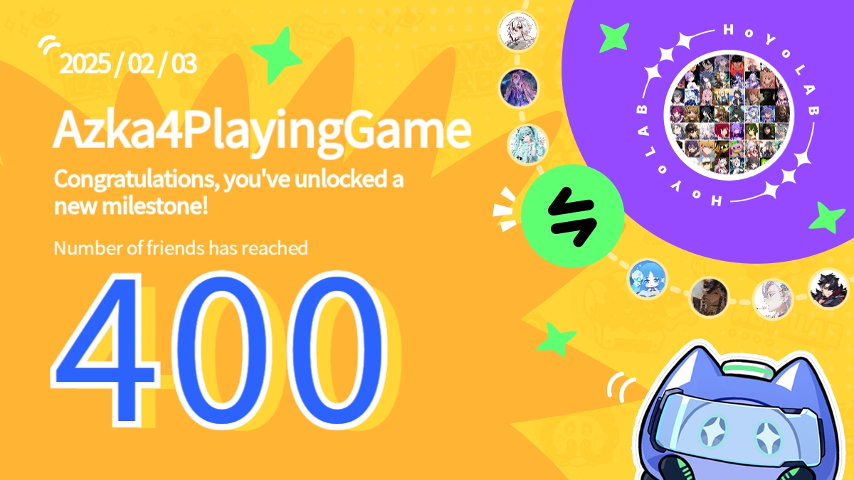 400 Followers? | HoYoLAB