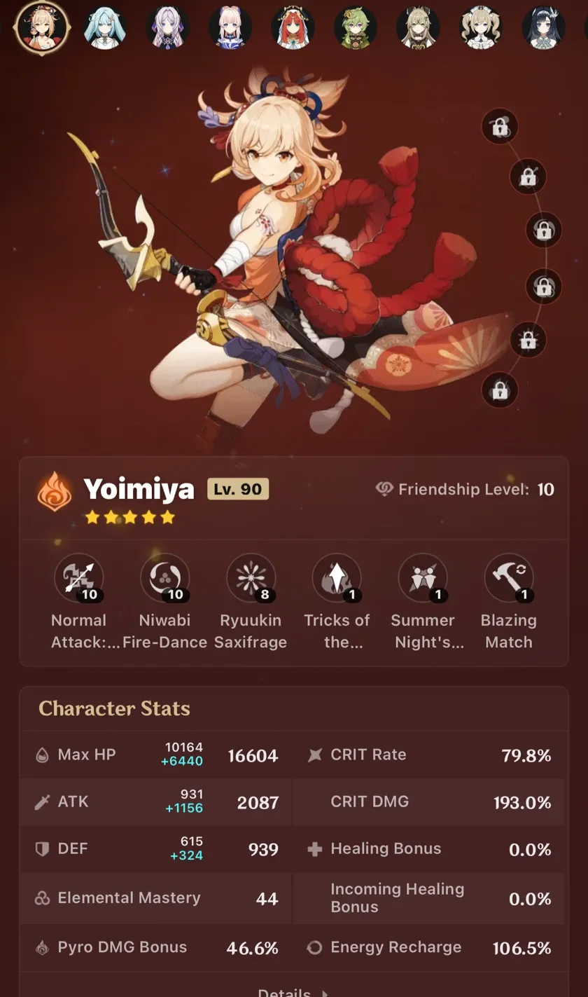 Rate my yoimiya🥹 pls Genshin Impact | HoYoLAB