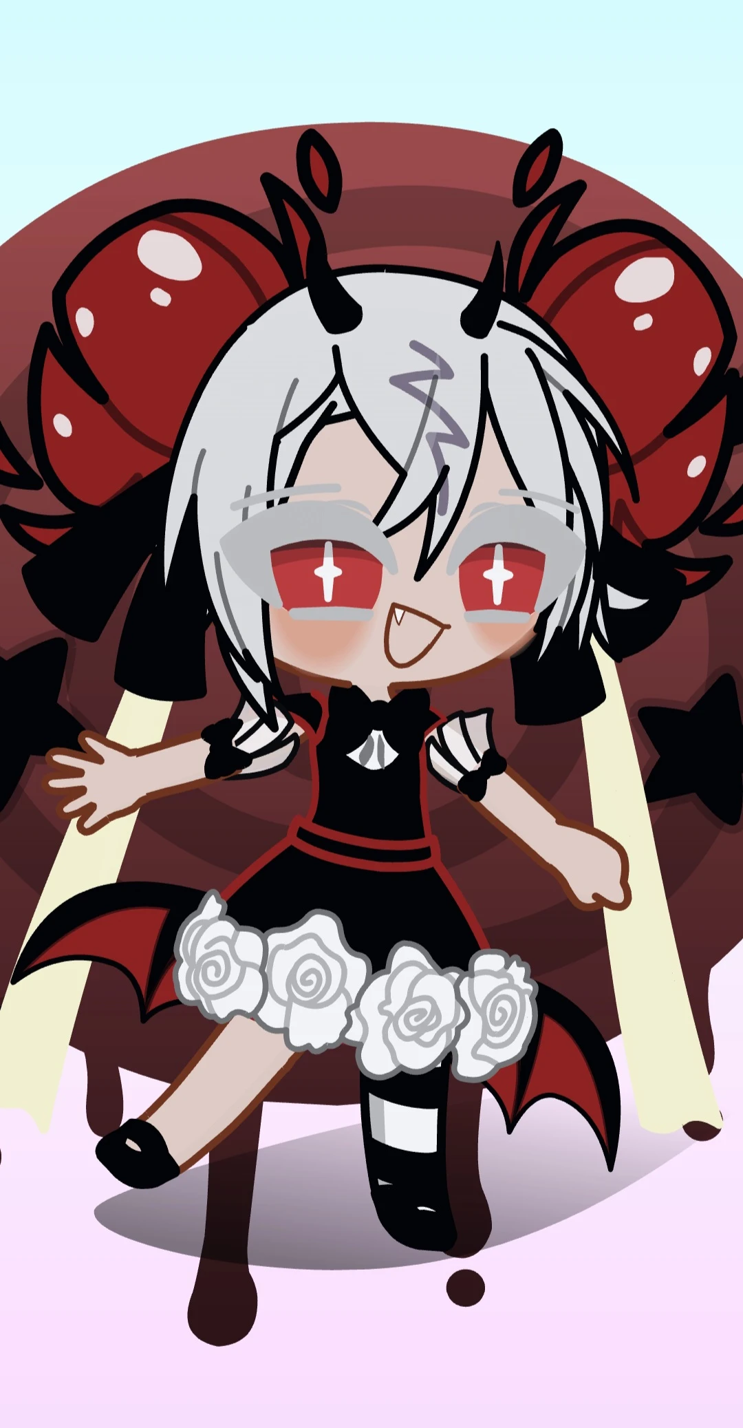 here is a candy apple cookie i made in gacha life Genshin Impact | HoYoLAB