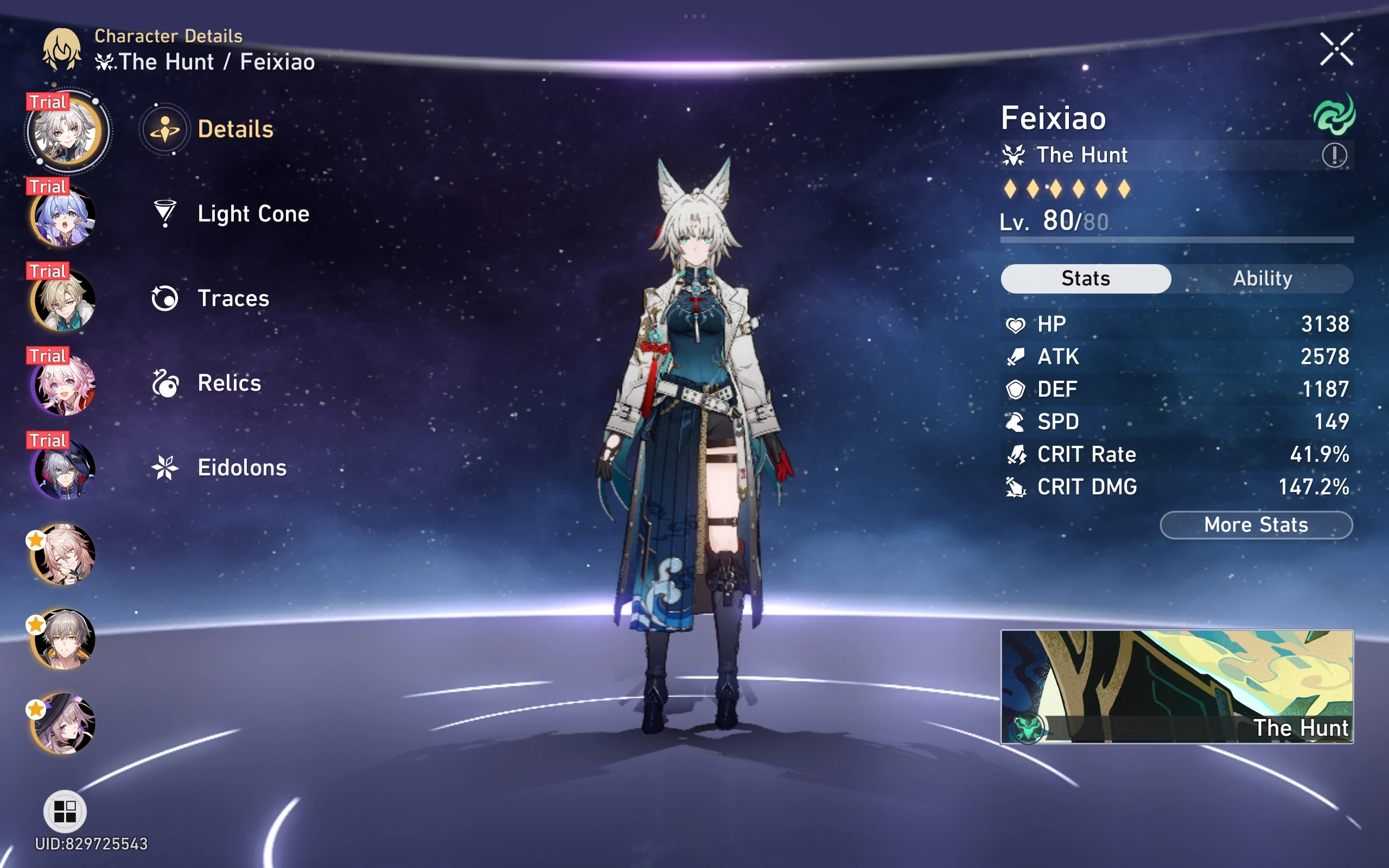 How is my feixiao build? Honkai: Star Rail | HoYoLAB