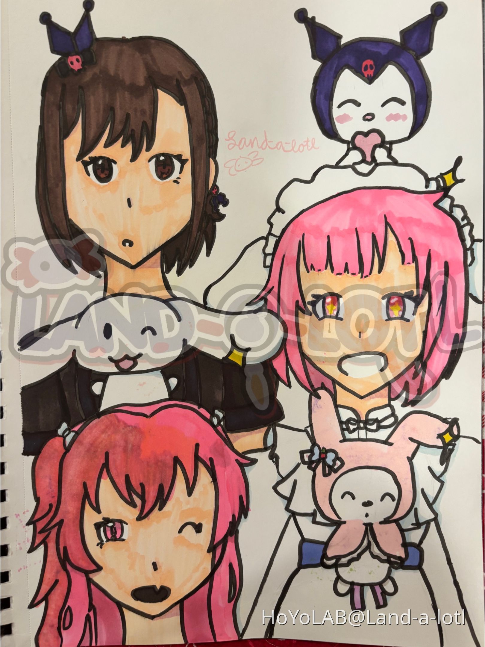 Pjsk Hello Kitty collab art | HoYoLAB