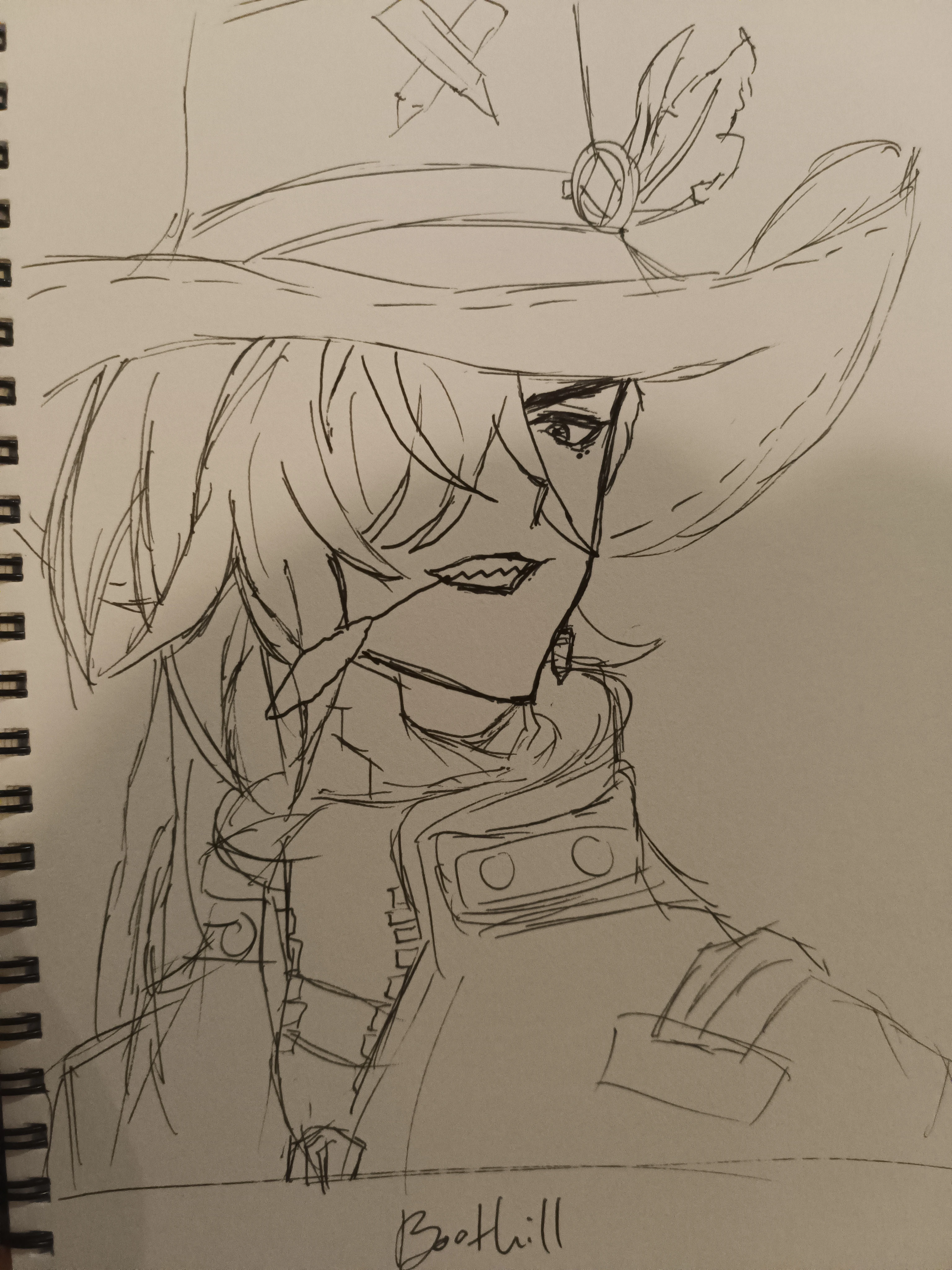 Y'all why is Boothill so hard to draw 😭 Honkai: Star Rail | HoYoLAB