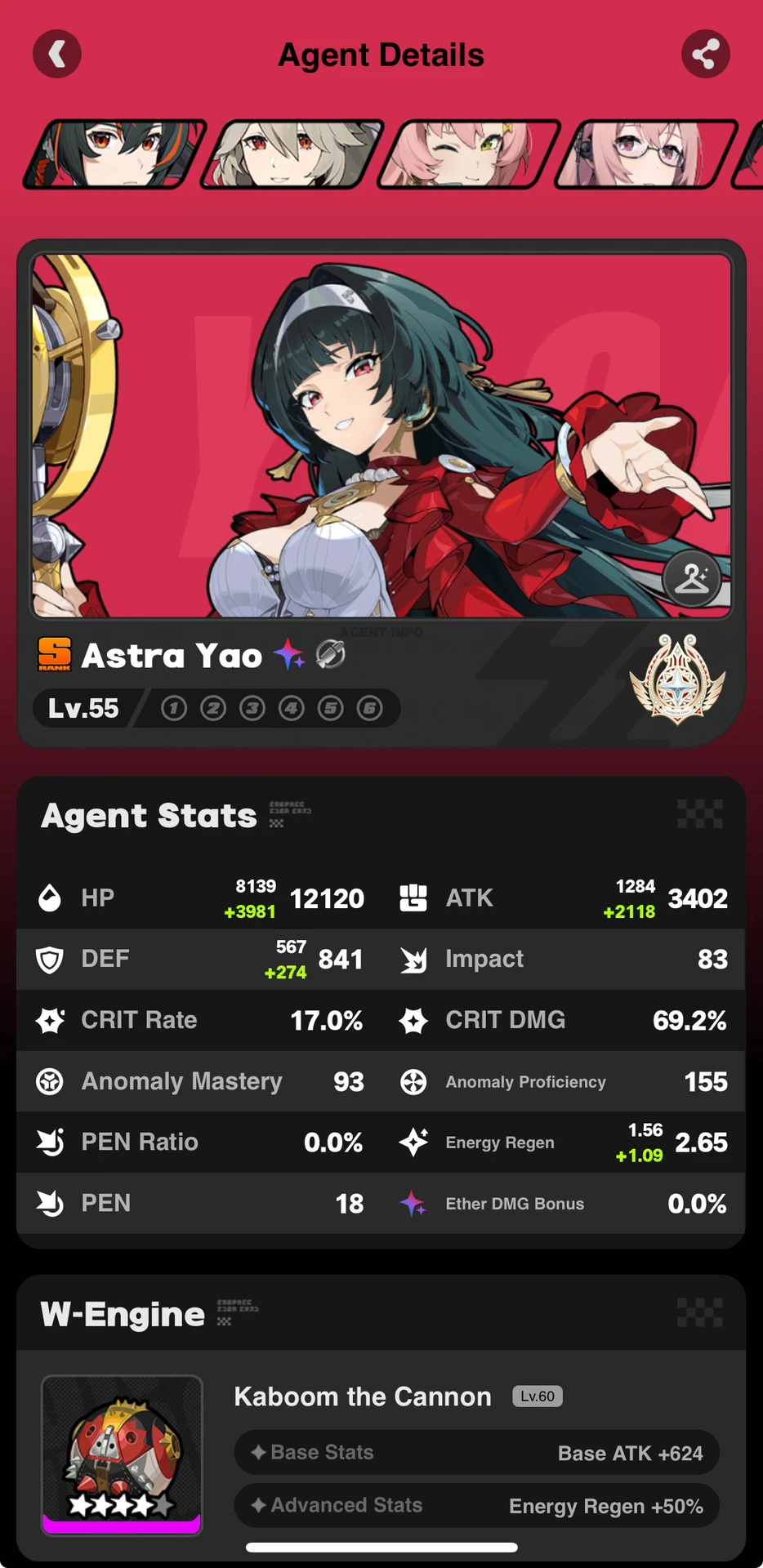 Rate my Astra Yao! Zenless Zone Zero | HoYoLAB