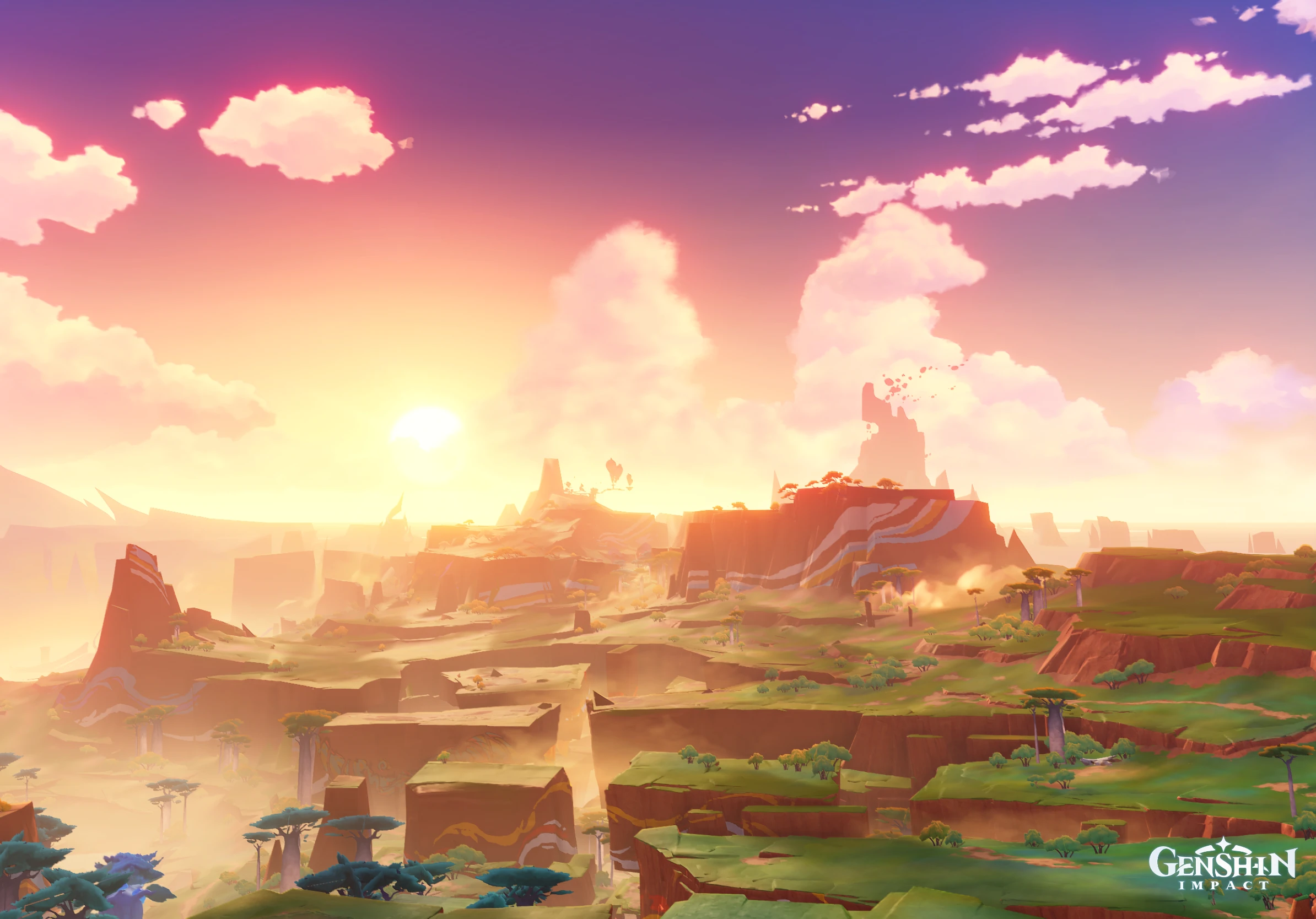 Sunsets in Natlan 🌅 Genshin Impact | HoYoLAB