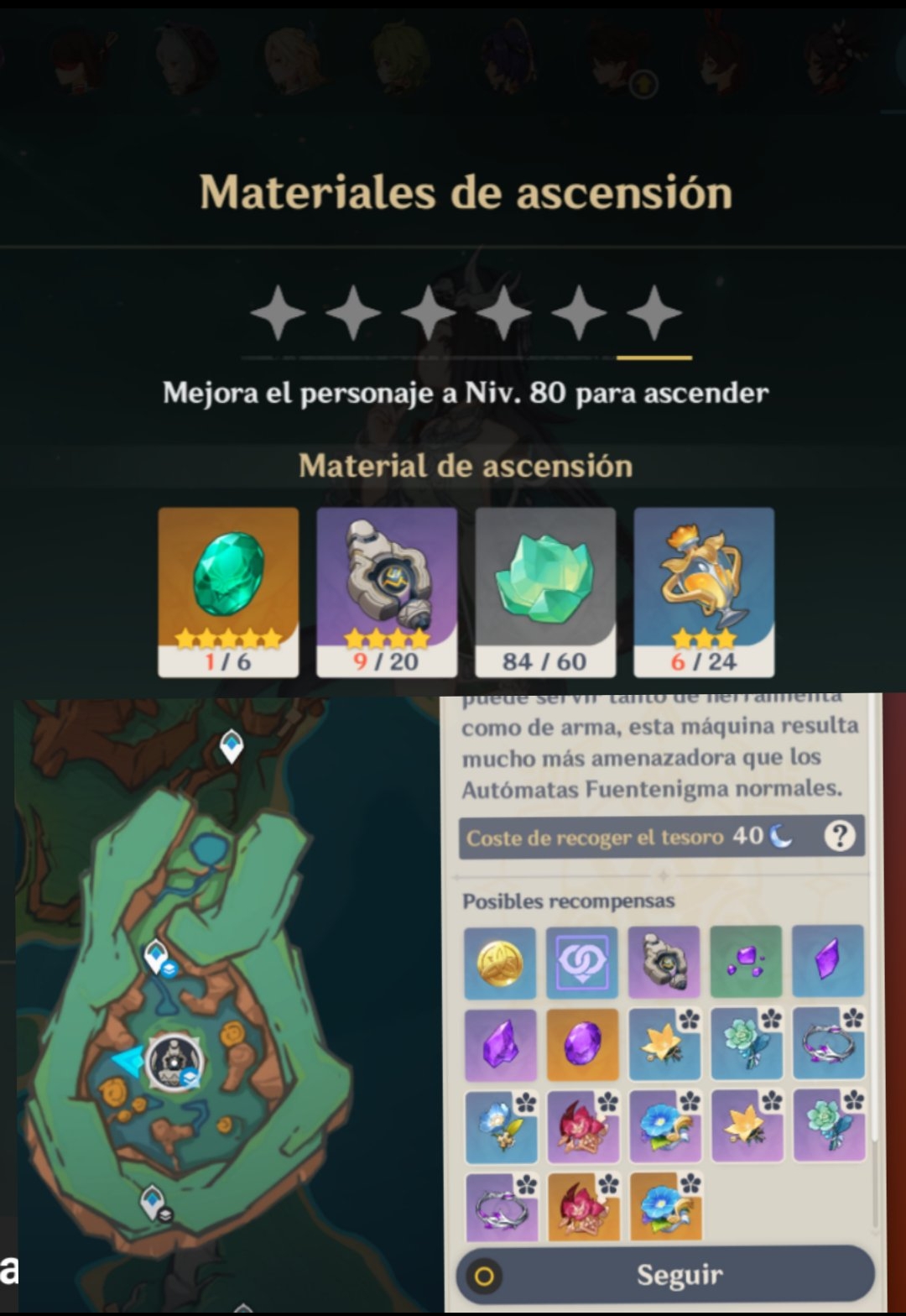 An anemo character from Liyue, that needs a boss from Natlan, that only ...