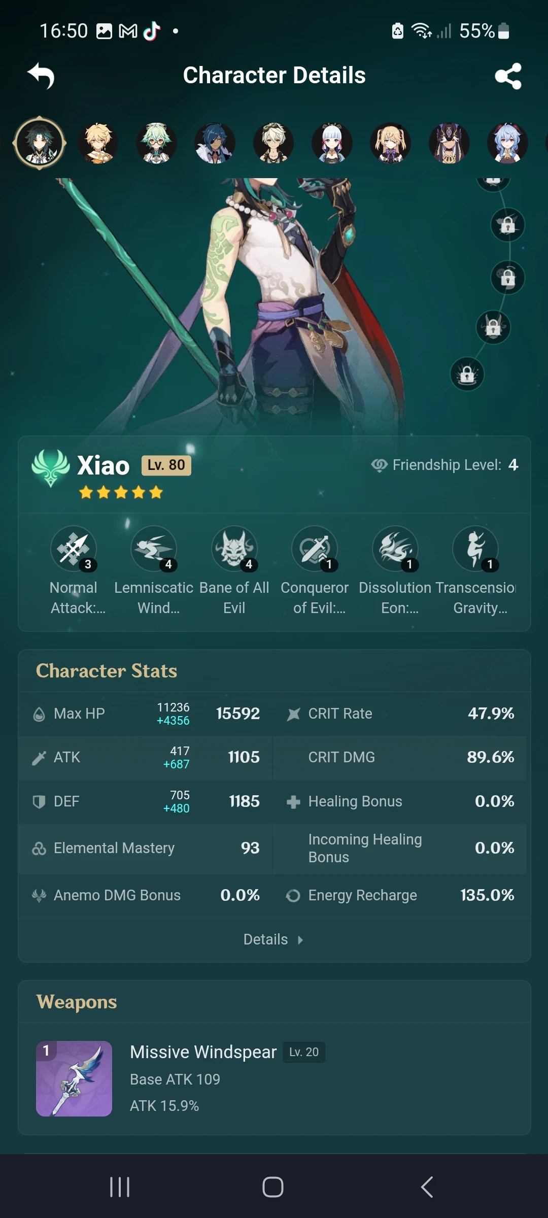 tips for my xiao build? Genshin Impact | HoYoLAB