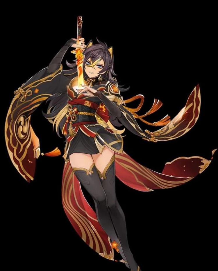 Raiden Shogun color swap Genshin Impact | HoYoLAB