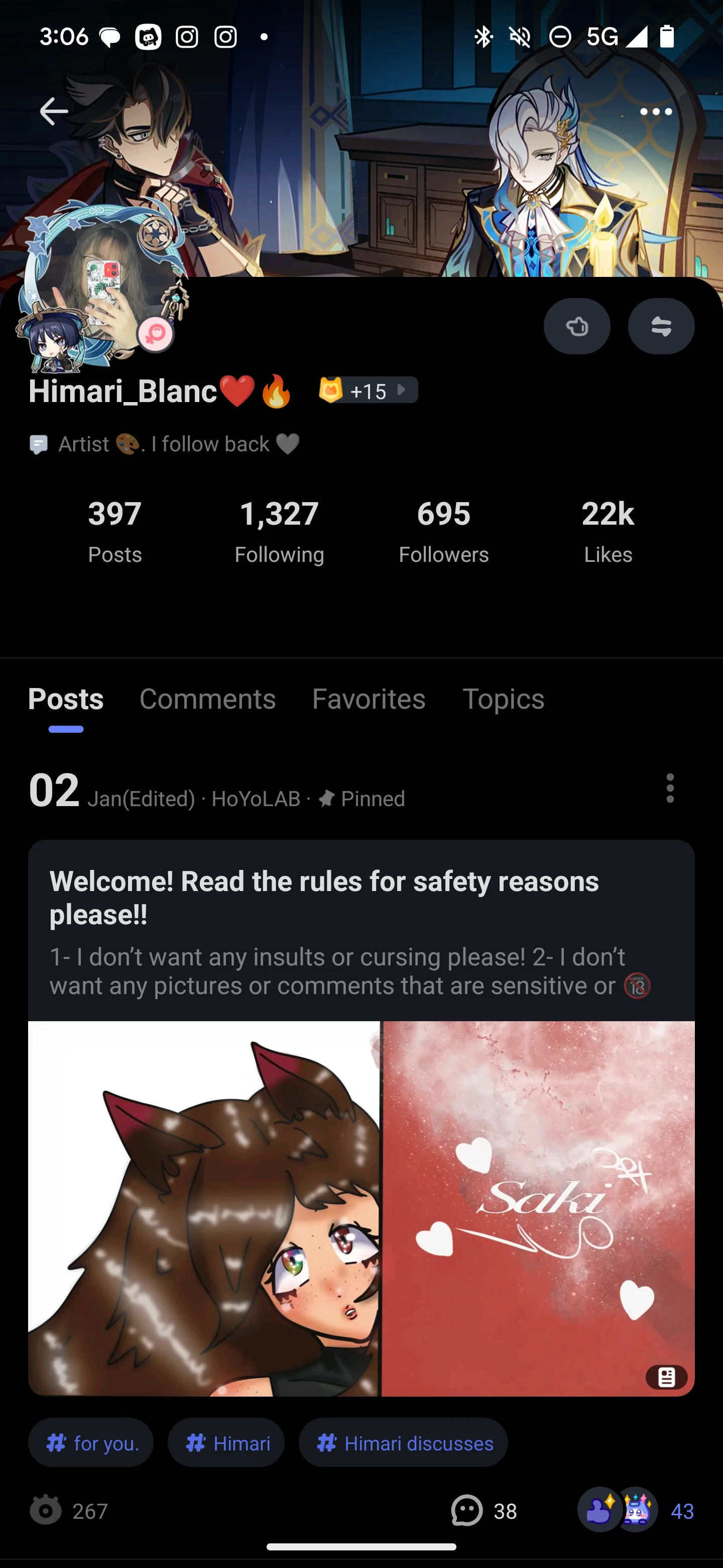 Guys please follow her!! | HoYoLAB