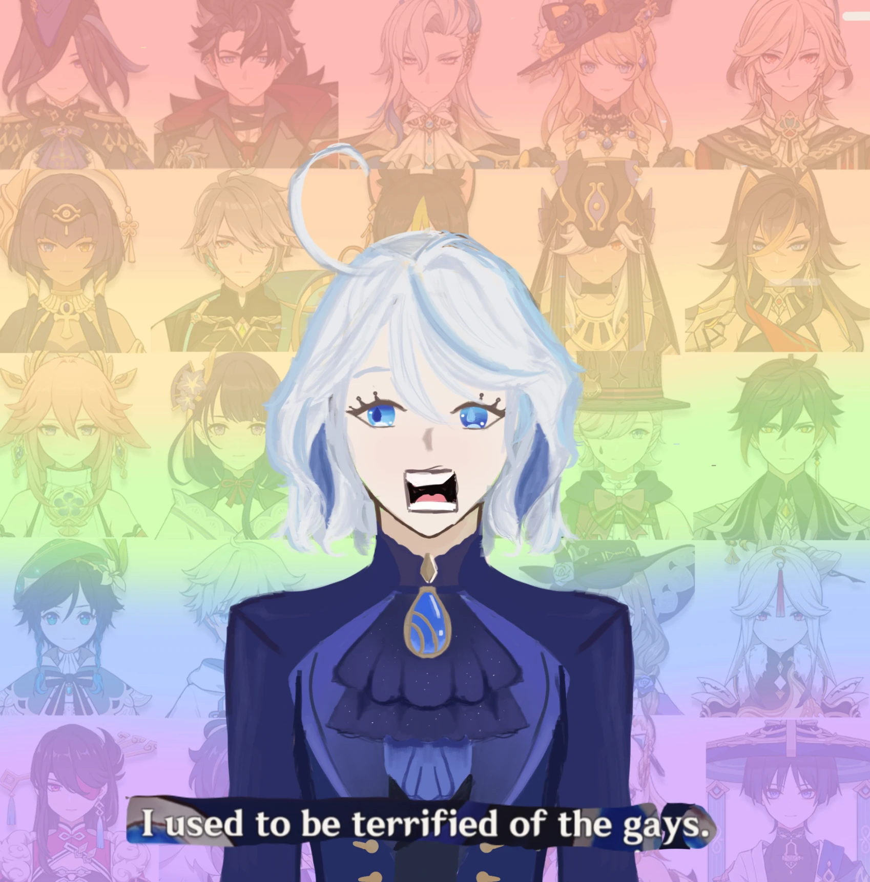 Furina being scared of gay people Genshin Impact | HoYoLAB