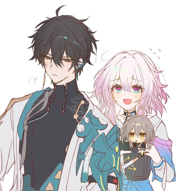 March 7th x Dan Heng Honkai: Star Rail | HoYoLAB