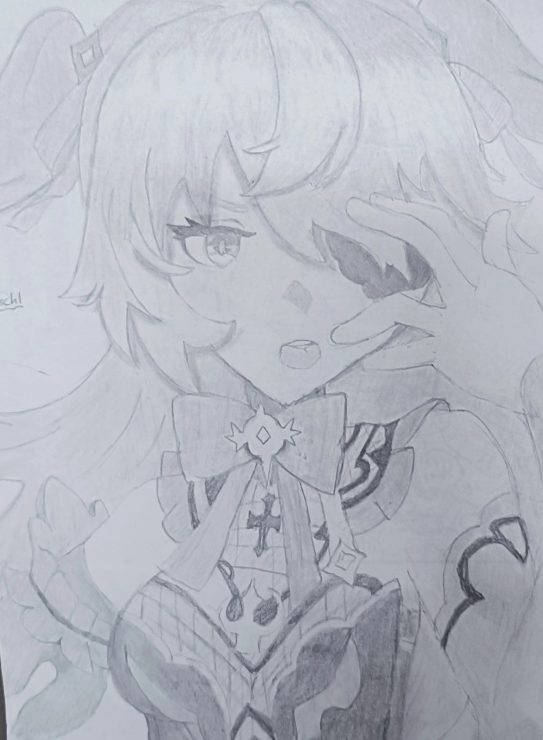 Fischl drawing Genshin Impact | HoYoLAB