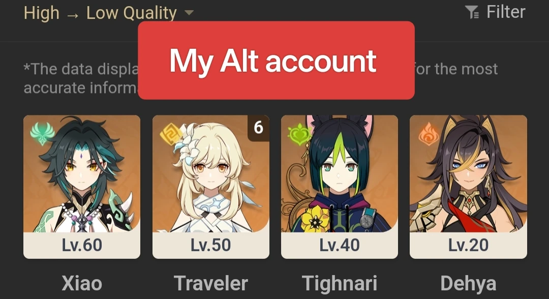 my Alt luck v/s main account 😤 Genshin Impact | HoYoLAB