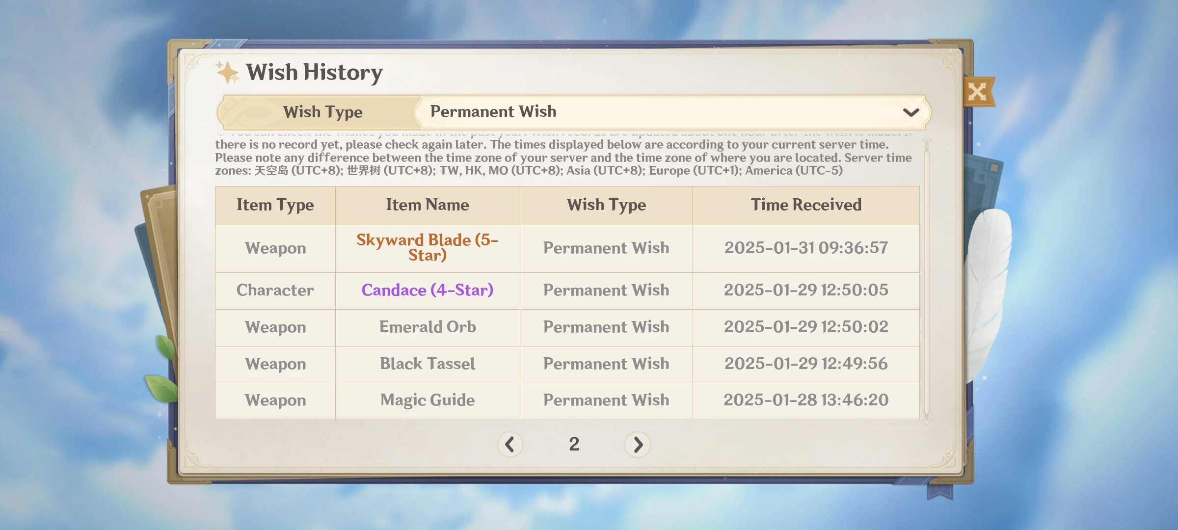 did a few 1-pulls on standard banner because I was bored, and got a ...