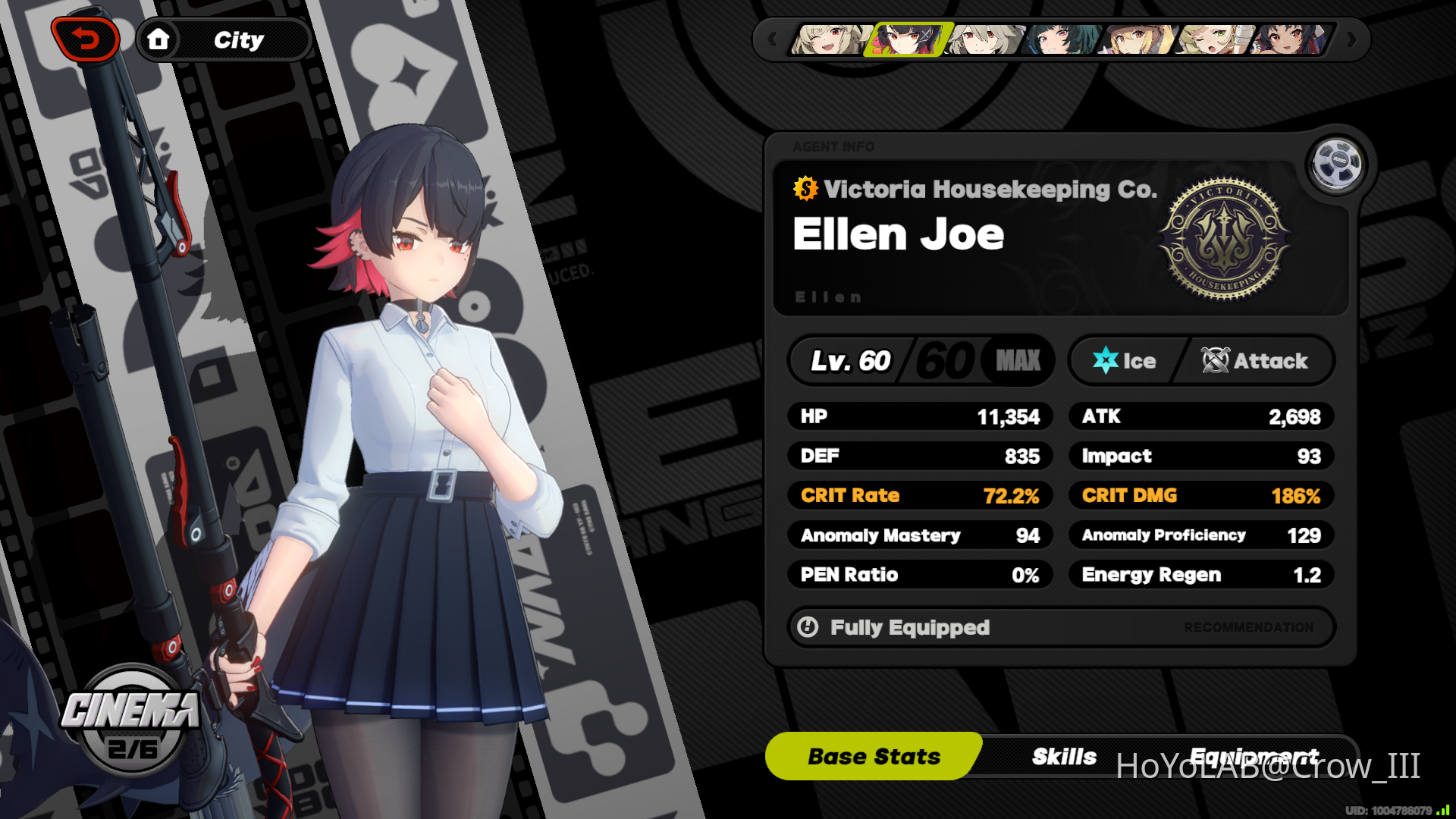 ️My First Day Ellen Build! (M2W1)🦈 Zenless Zone Zero | HoYoLAB