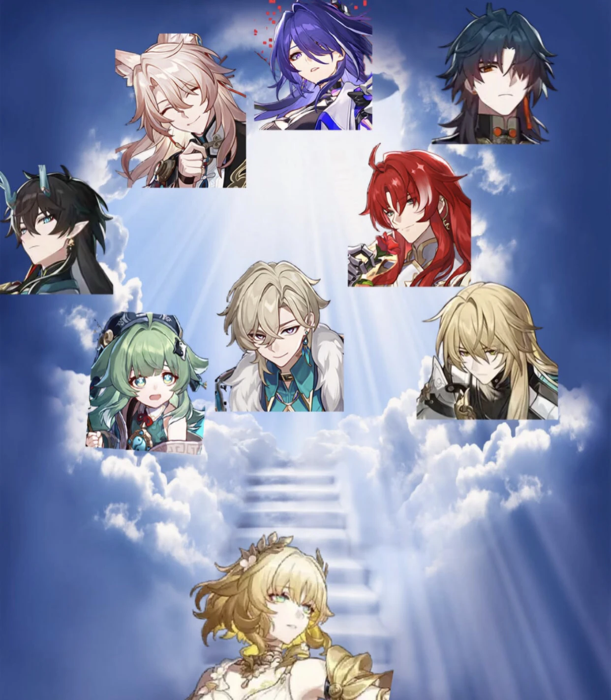 Come join us, Agalea..? Aaglea? Aglea? Agelea? Aglea? Agaelea? Honkai ...