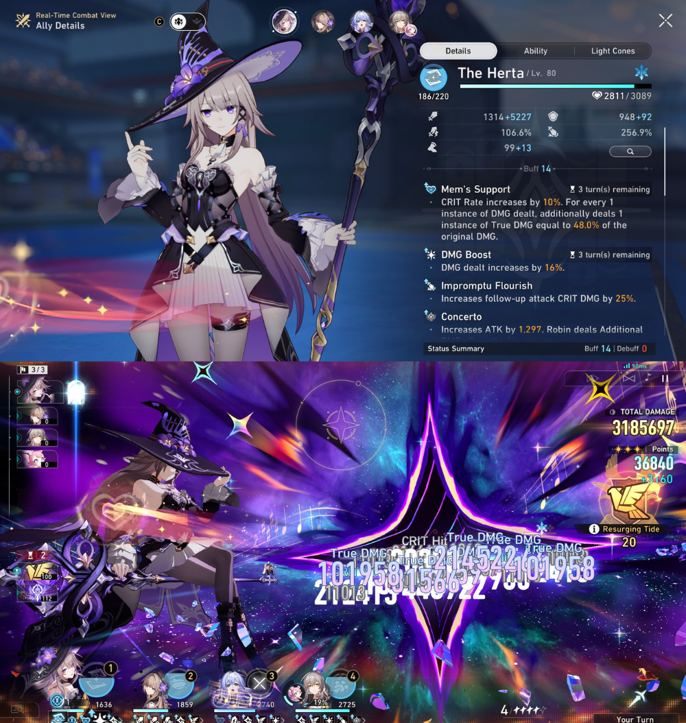 Therta is so WILD!!!! Honkai: Star Rail | HoYoLAB