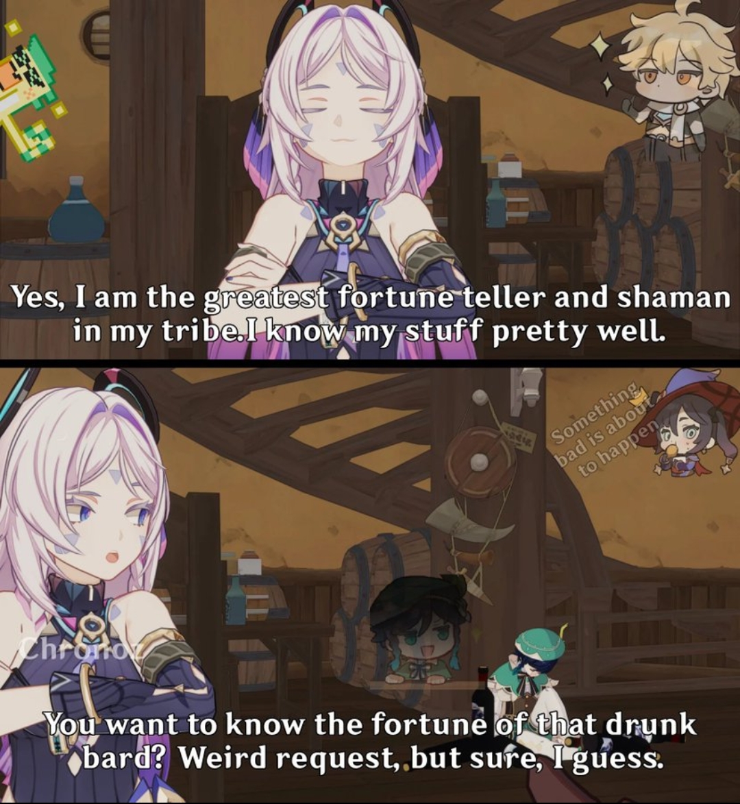 Mona : No, I've played this game before! Genshin Impact | HoYoLAB