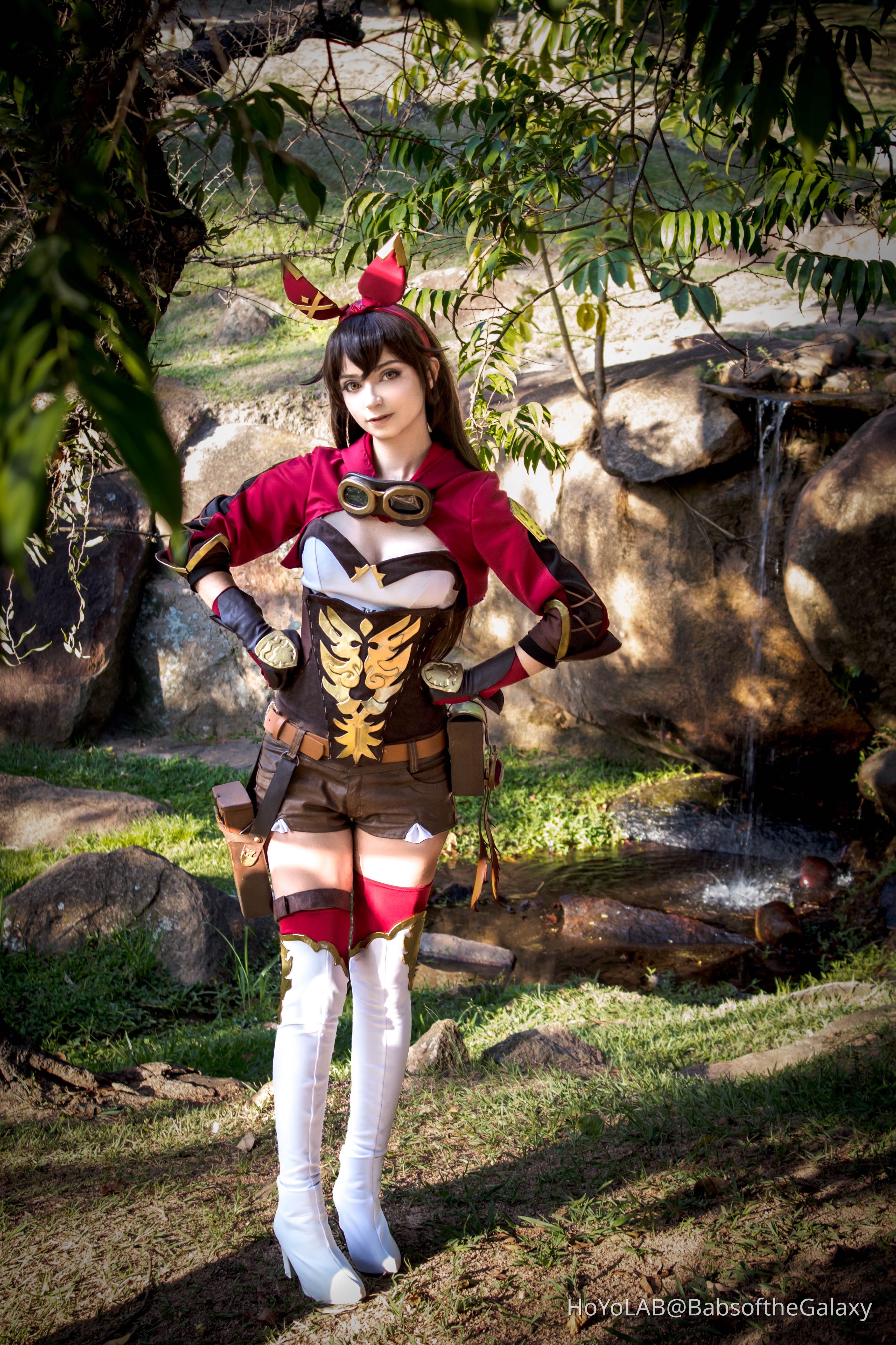 Throwback to my Amber Cosplay Genshin Impact | HoYoLAB