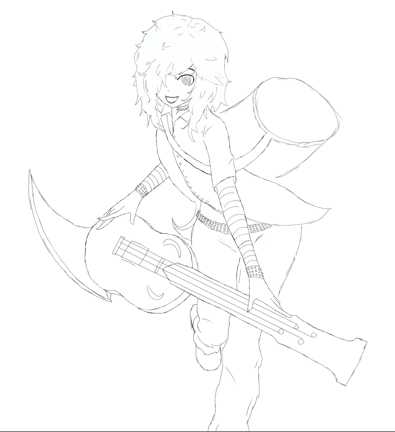 More of my zzz OC!!! (Yes I used xinyan as reference again but it was ...