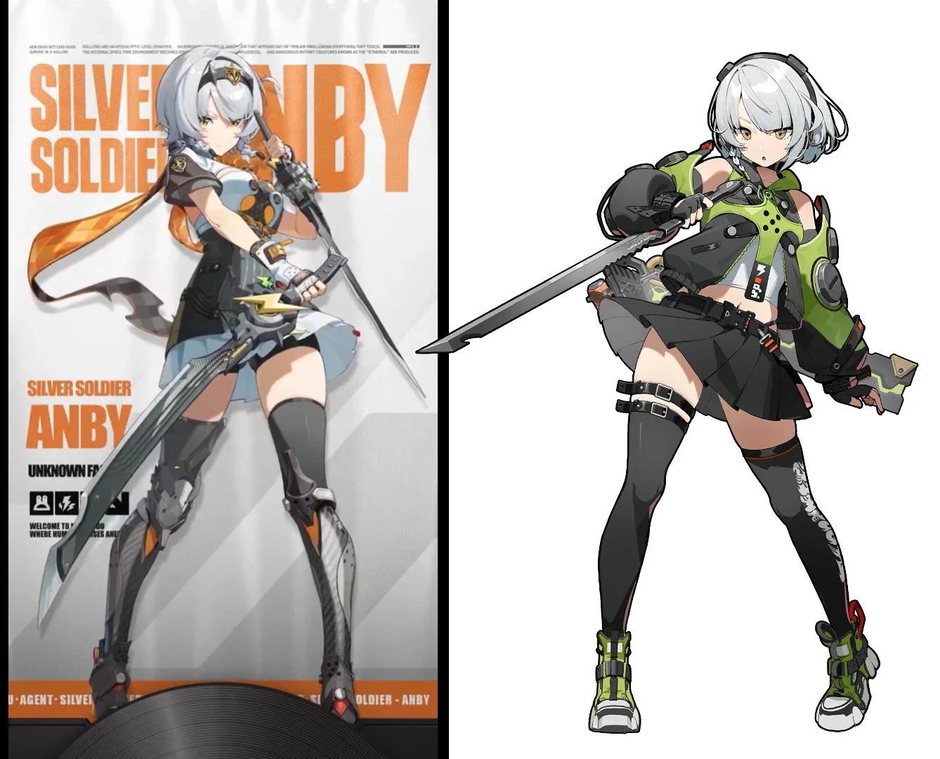 Silver Soldier Anby NEEDS a backpack, just hear me out for a sec!! Zenless Zone Zero | HoYoLAB